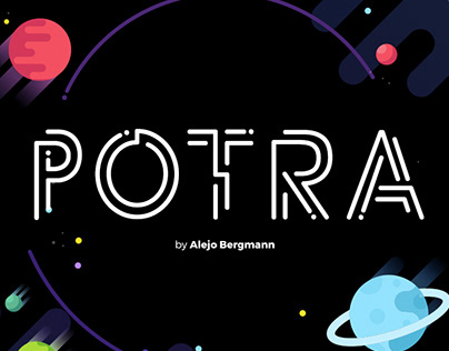 Potra Font - Free Vector Typeface - Freebie Supply