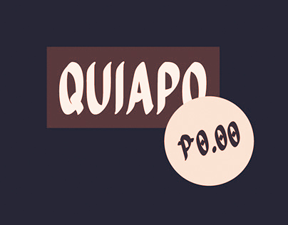 Quiapo Font — Brush Typeface - Freebie Supply