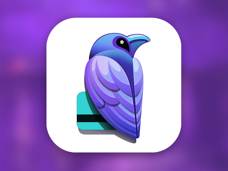 Raven App Icon - Free Resource - Freebie Supply