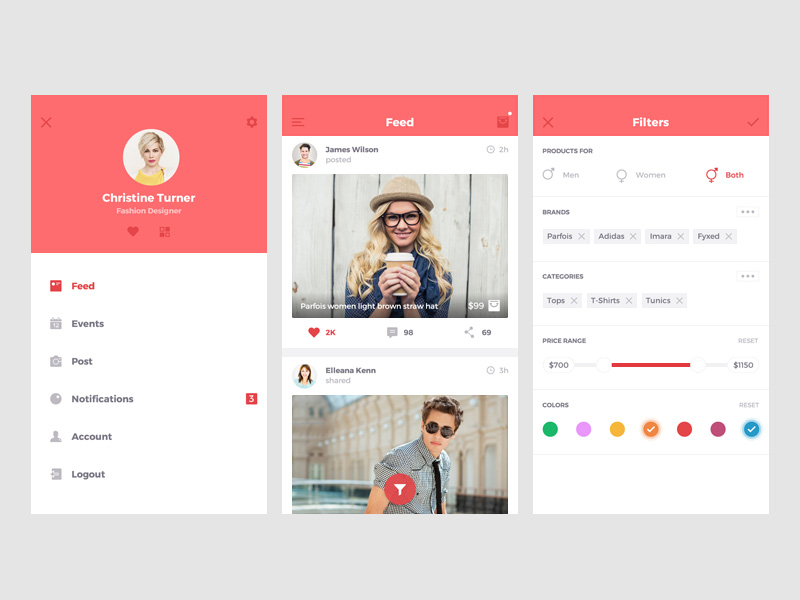 Small Ecommerce UI Kit - Free PSD - Freebie Supply