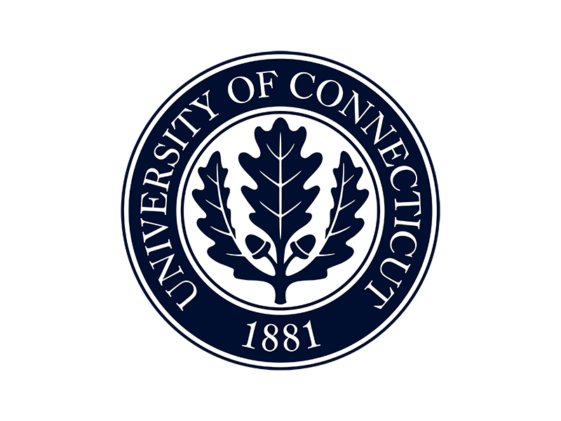 Uconn Oak Leaf Logo