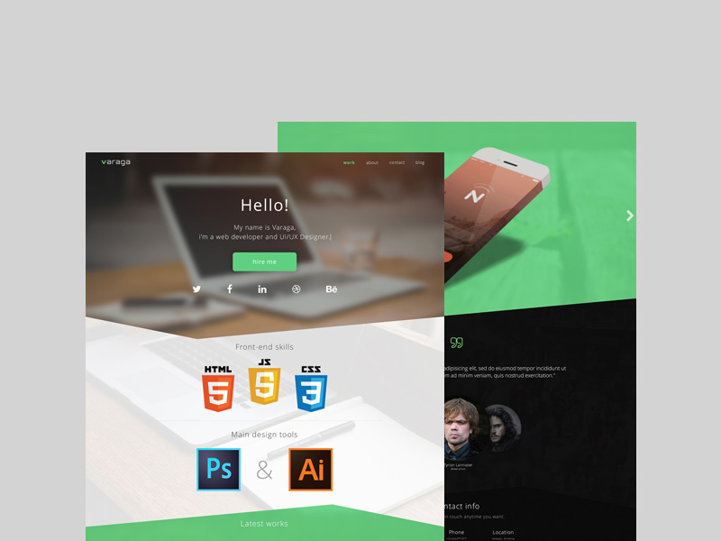 Varaga Landing Page - Free Resource - Freebie Supply