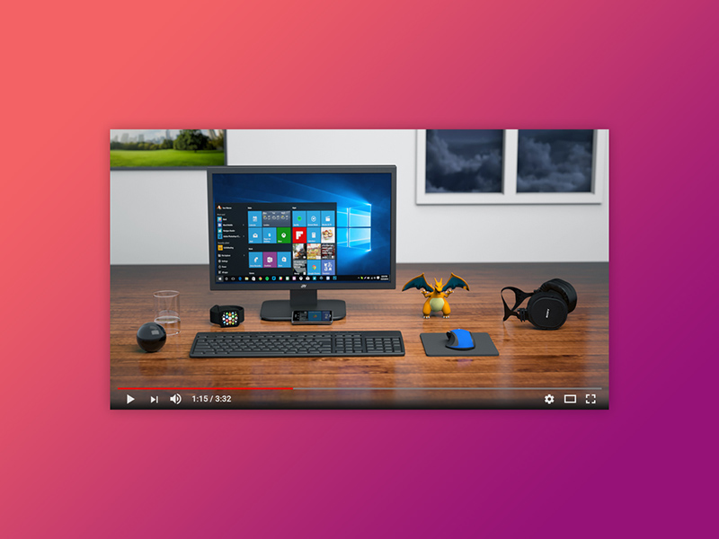 Youtube Player UI Design - Free Resource - Freebie Supply