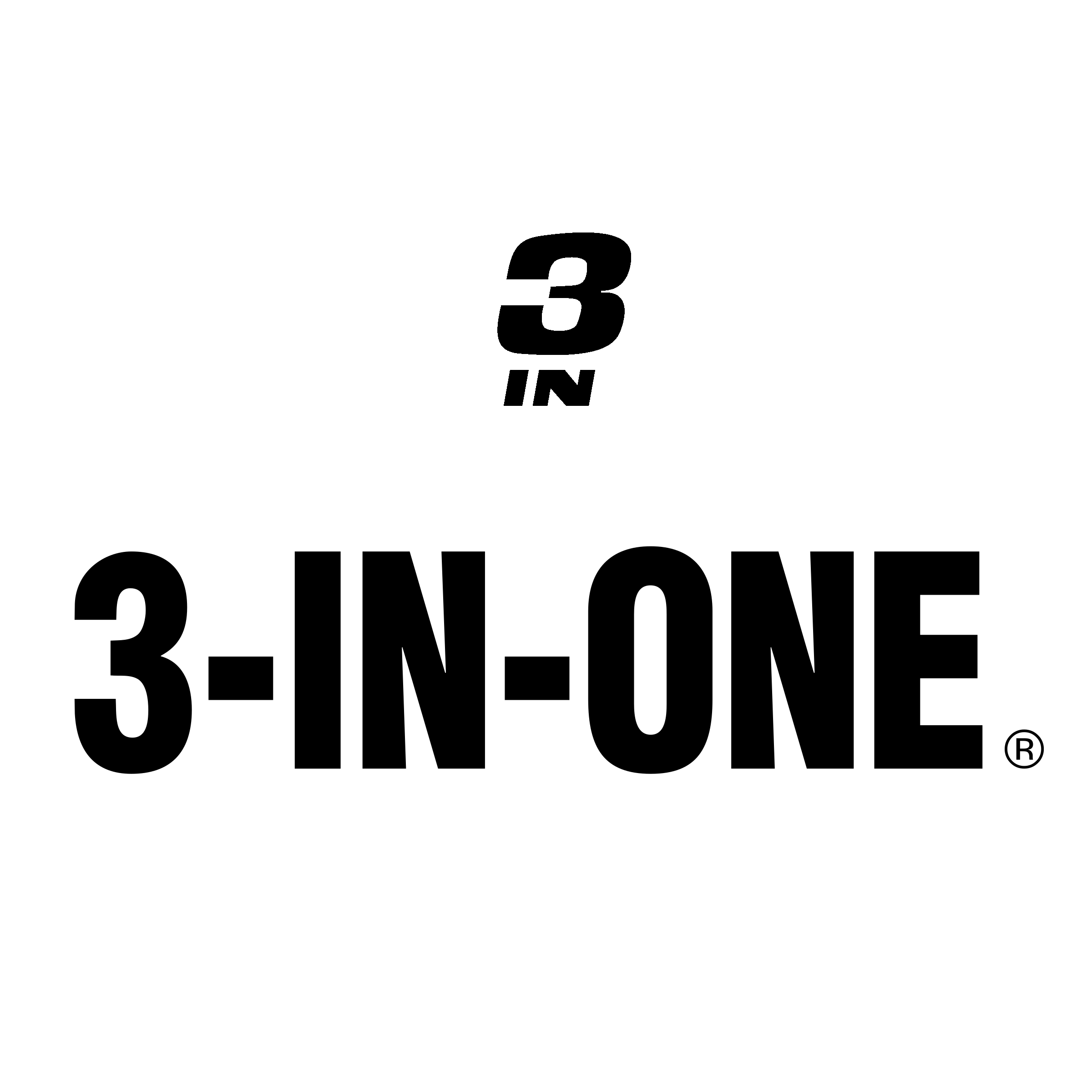 3 In One Professional Logo PNG Transparent & SVG Vector - Freebie Supply