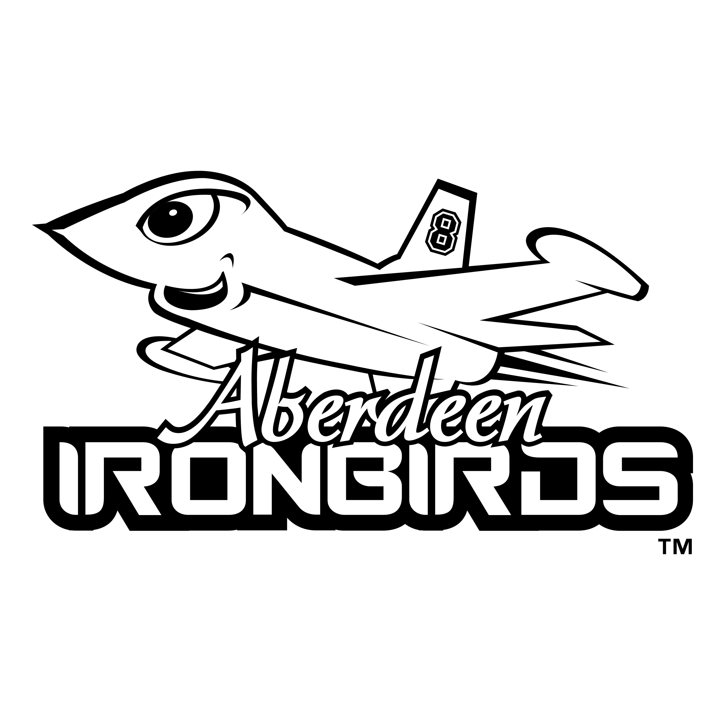 Aberdeen IronBirds Logo PNG Transparent & SVG Vector - Freebie Supply
