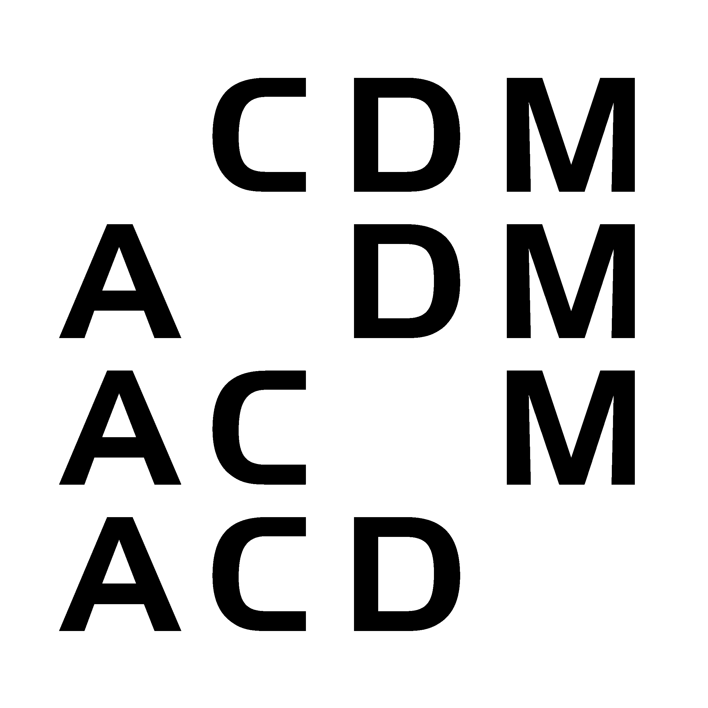 ACDM 01 Logo PNG Transparent & SVG Vector - Freebie Supply