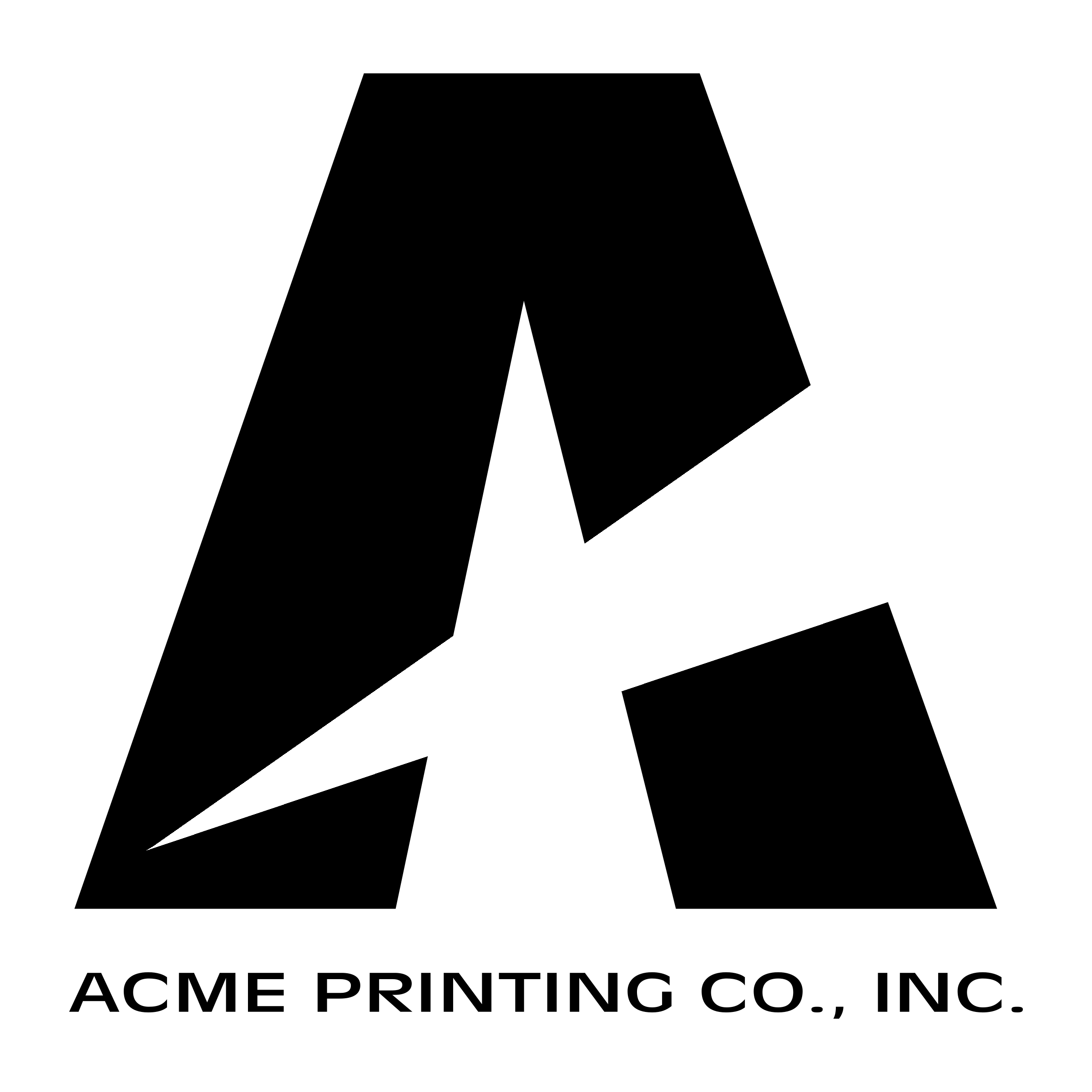 ACME Printing Logo PNG Transparent & SVG Vector - Freebie Supply