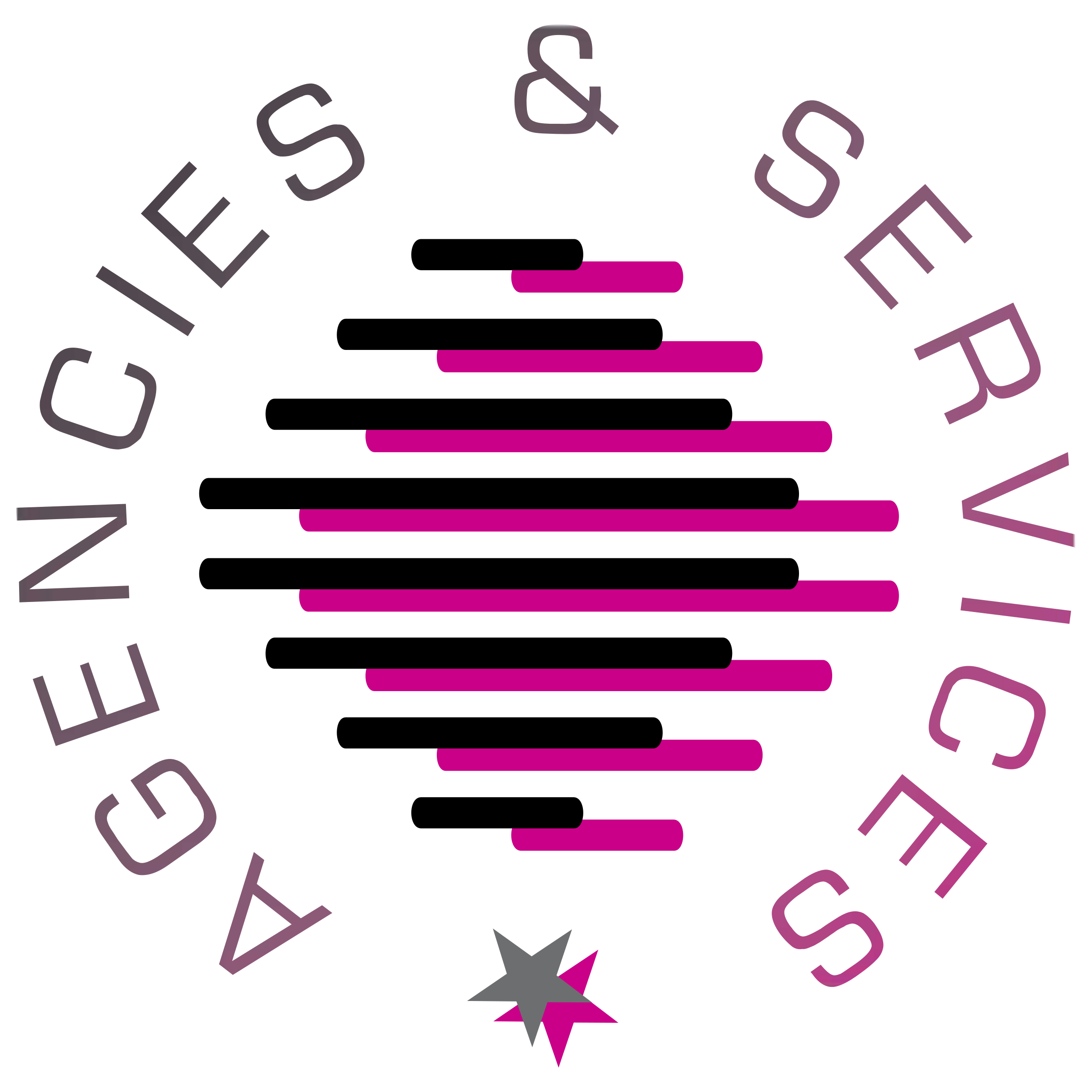 Agencies & Service Logo PNG Transparent & SVG Vector - Freebie Supply