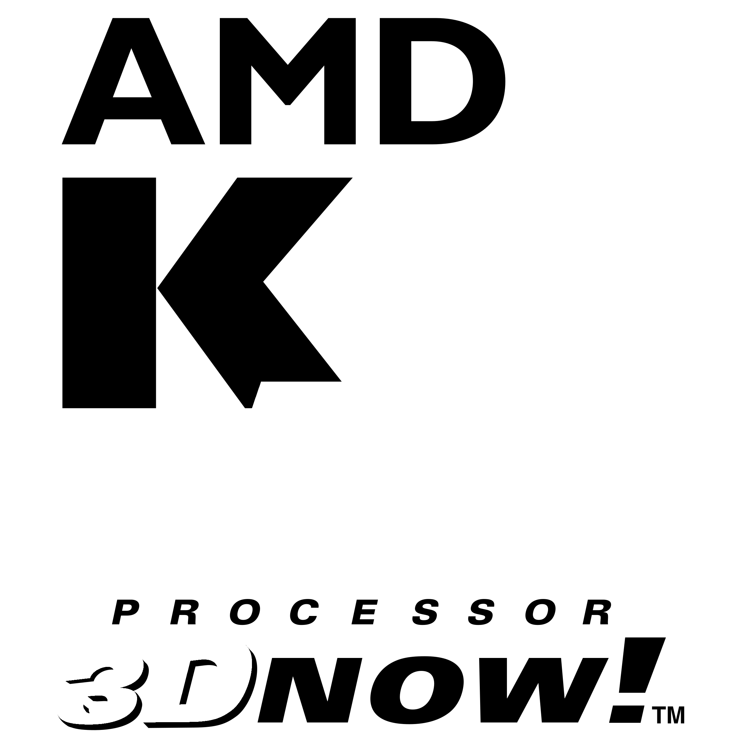 AMD K6 III Processor 8851 Logo PNG Transparent & SVG Vector - Freebie ...