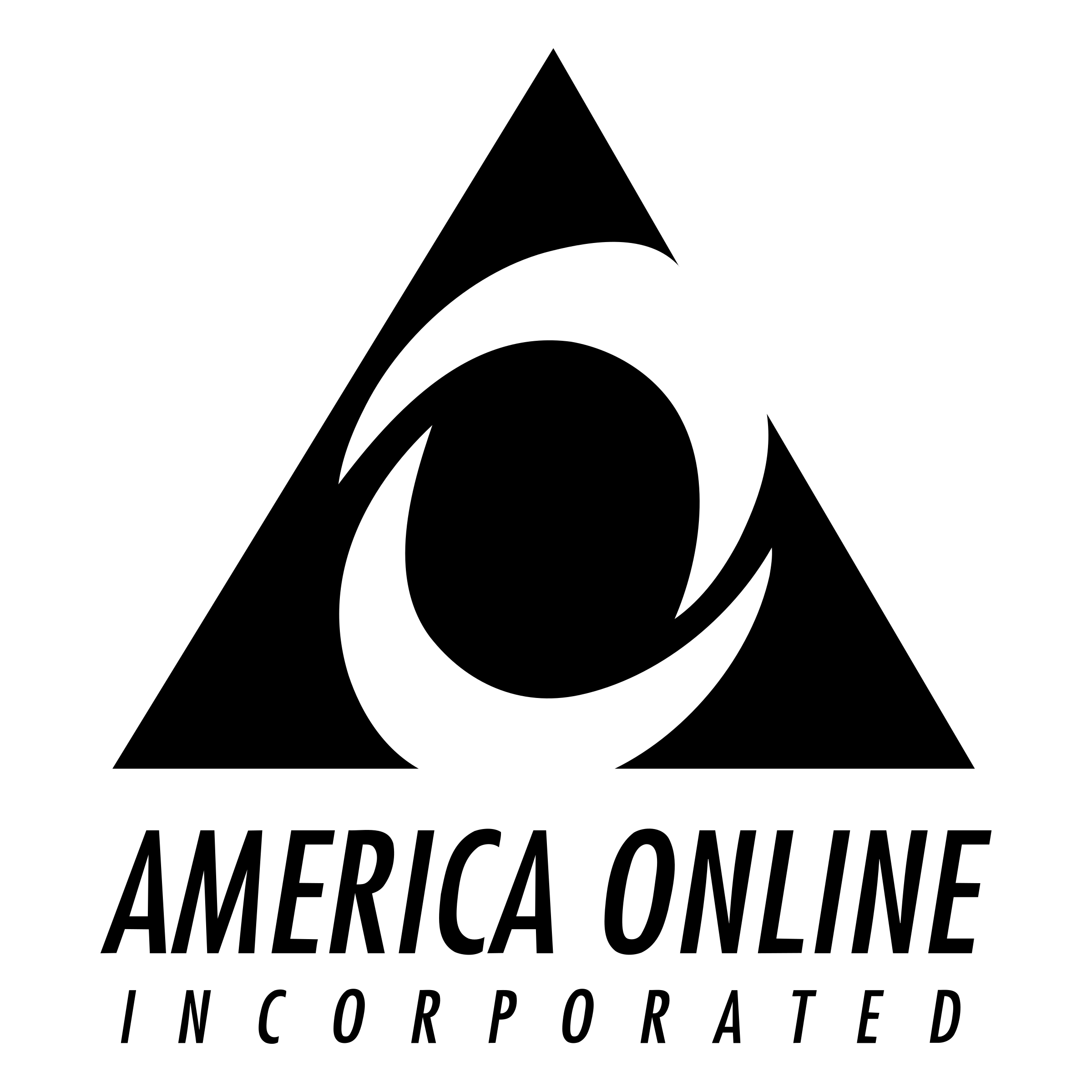 America Online Incorporated 02 Logo PNG Transparent & SVG Vector ...