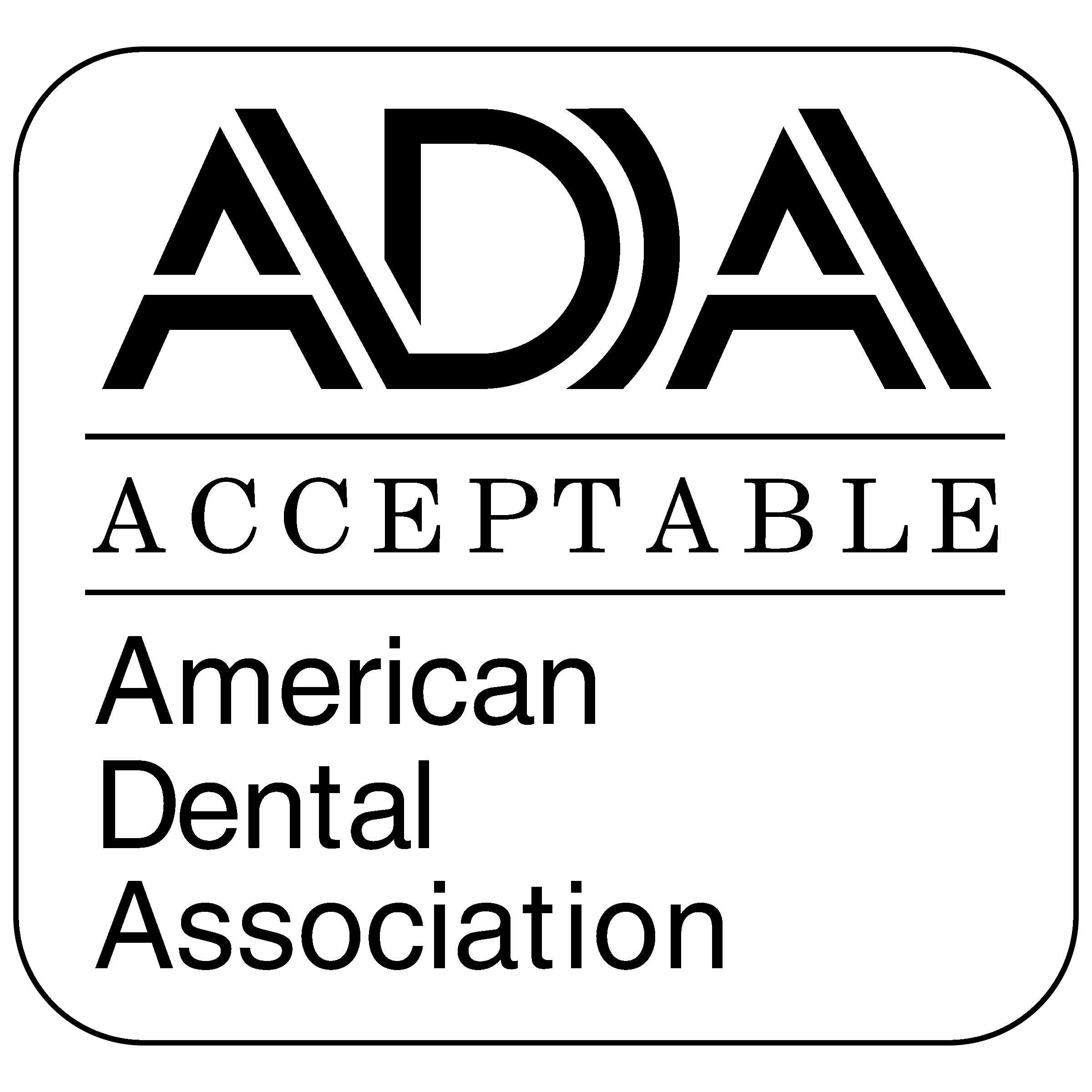 American Dental Association 4116 Logo PNG Transparent & SVG Vector ...