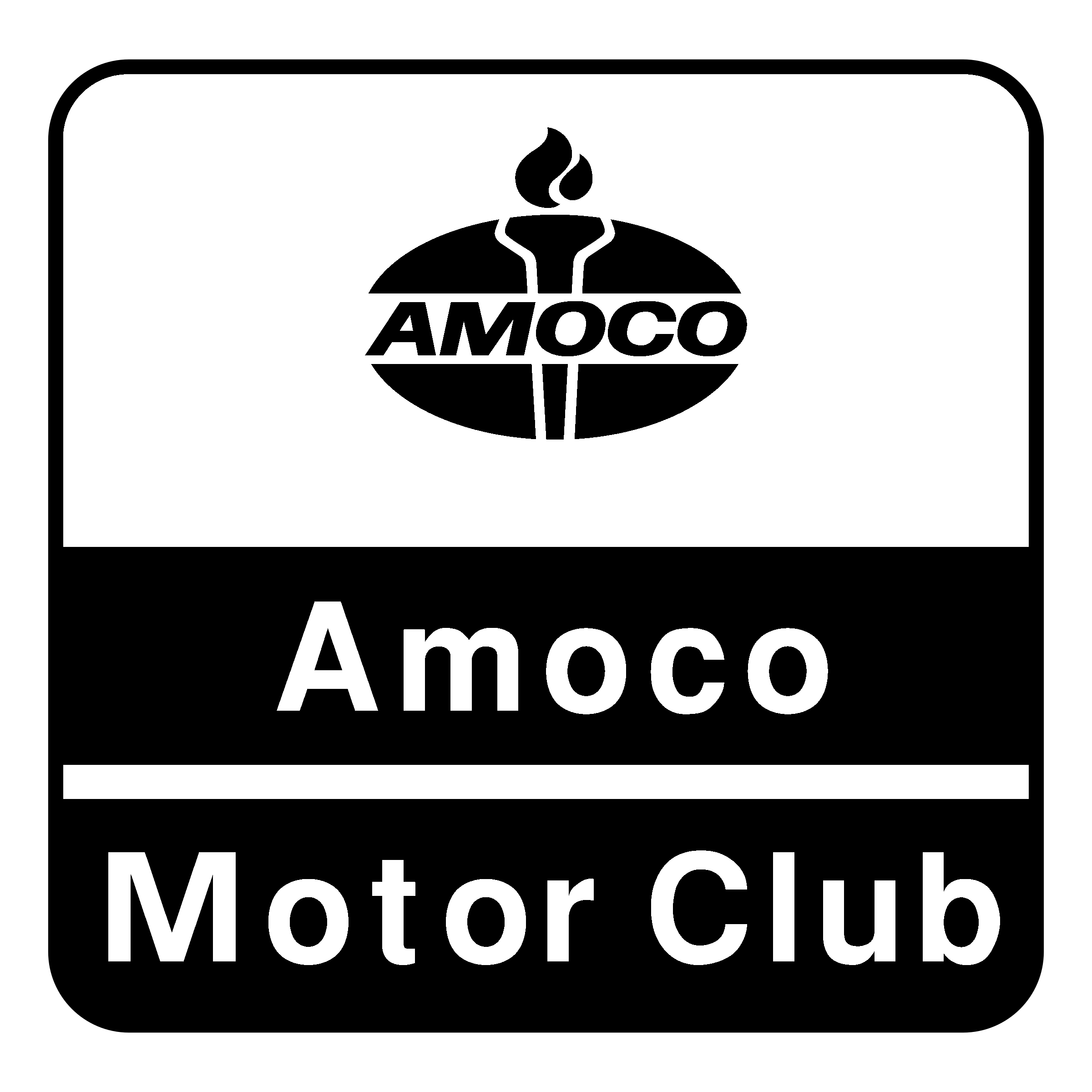 Amoco Motor Club Logo PNG Transparent & SVG Vector - Freebie Supply