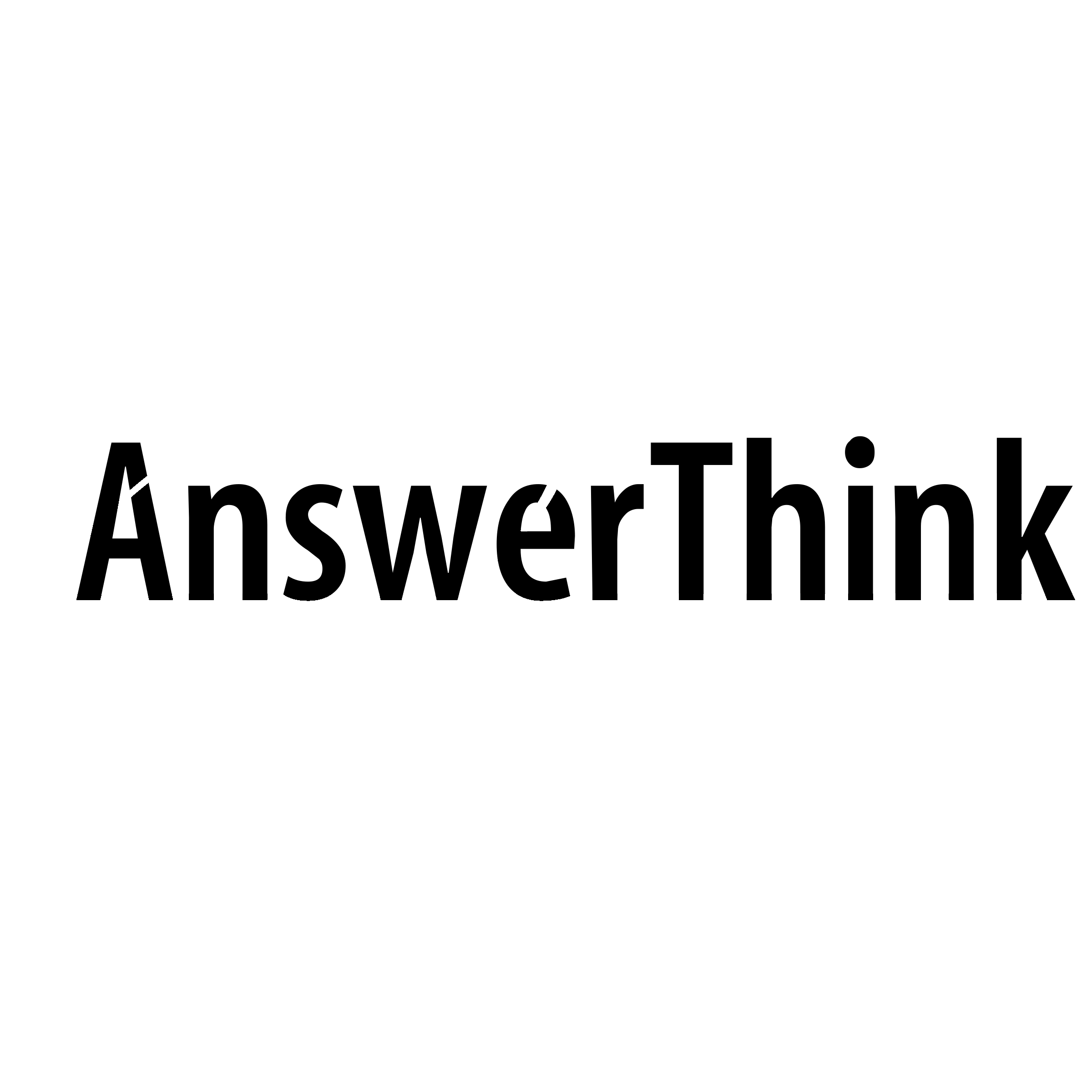 Answer Think Logo PNG Transparent & SVG Vector - Freebie Supply