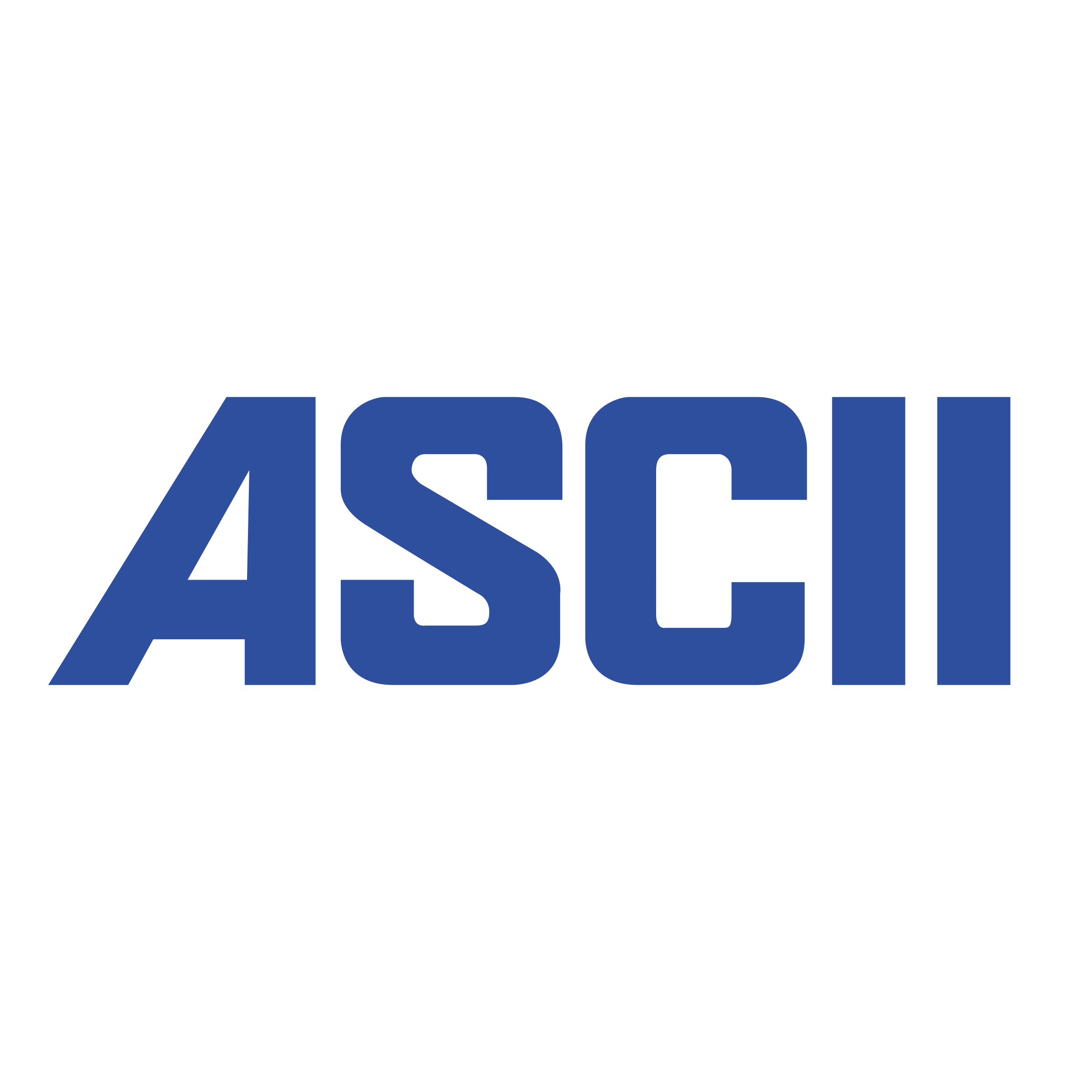 ASCII Logo PNG Transparent SVG Vector Freebie Supply