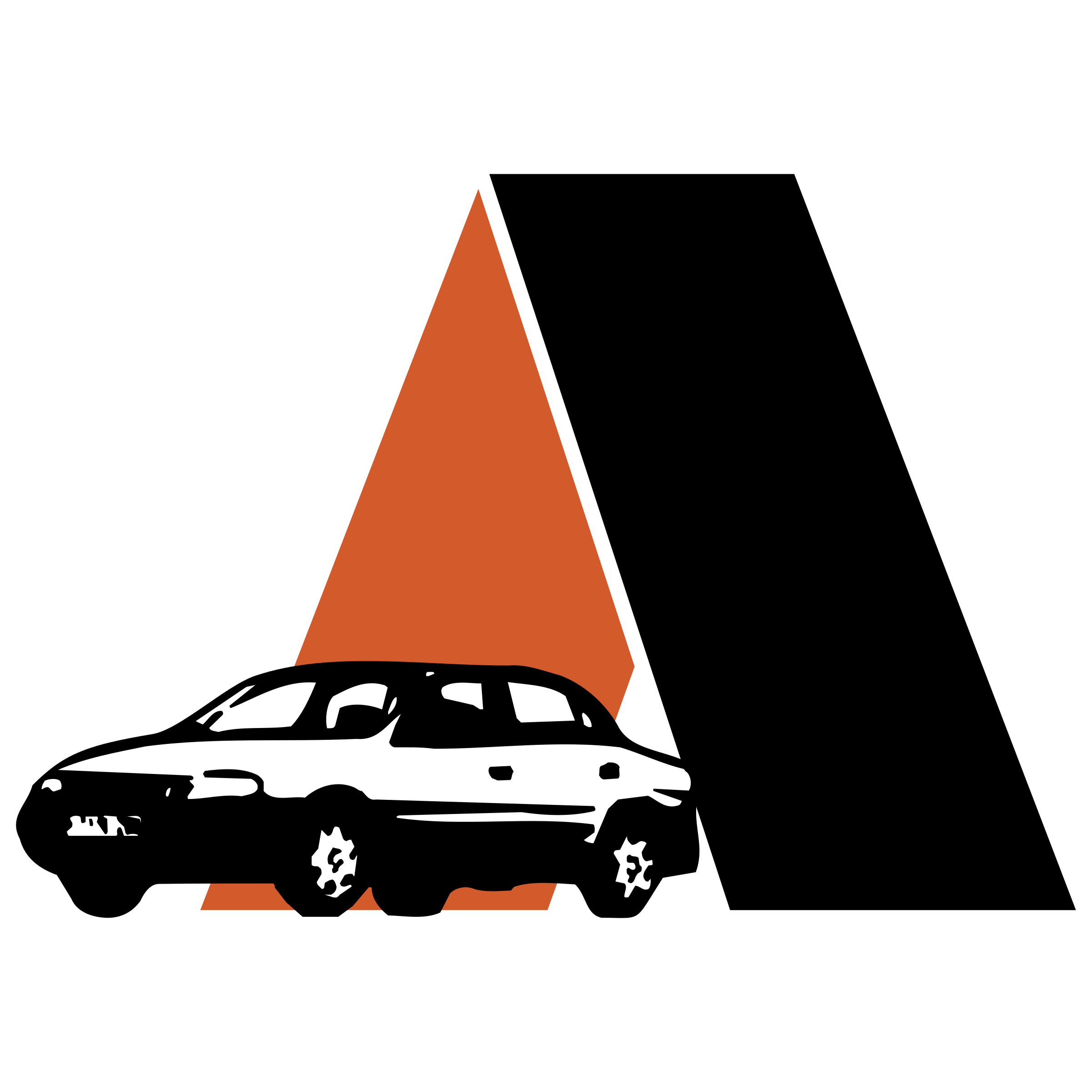 Red Triangle Automotive Logos