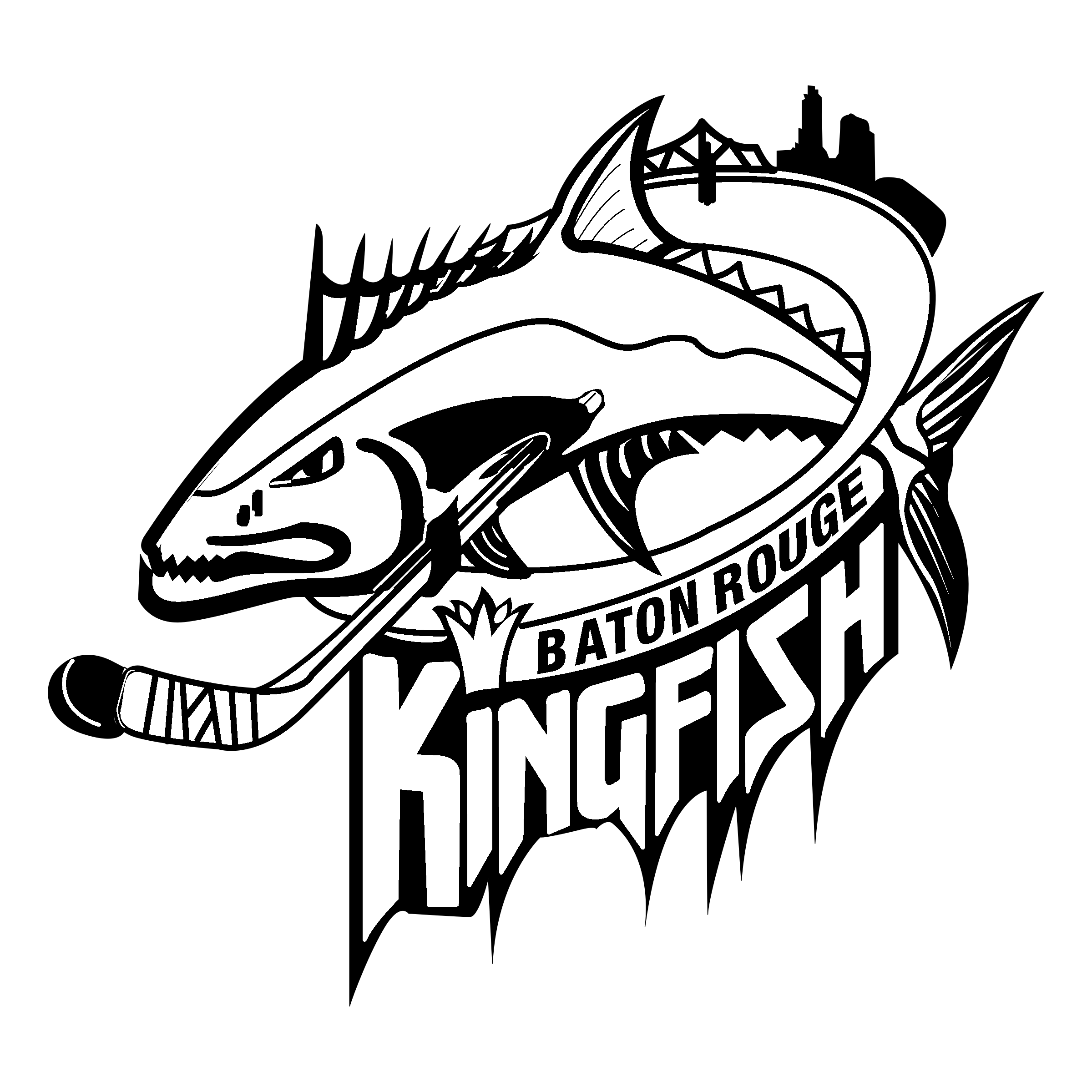 Baton Rouge Kingfish Logo PNG Transparent & SVG Vector - Freebie Supply