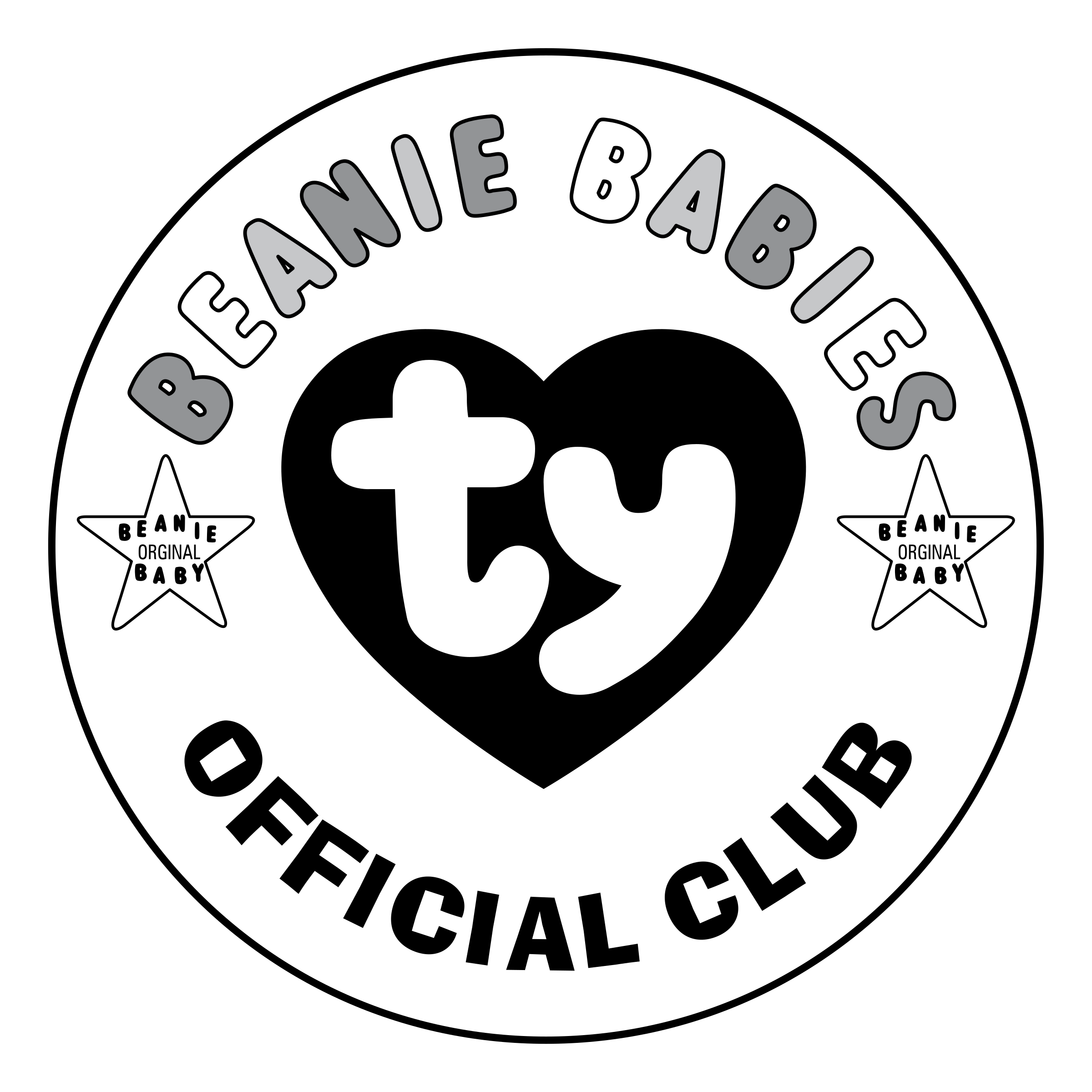 Beanie Babies 02 Logo PNG Transparent & SVG Vector - Freebie Supply