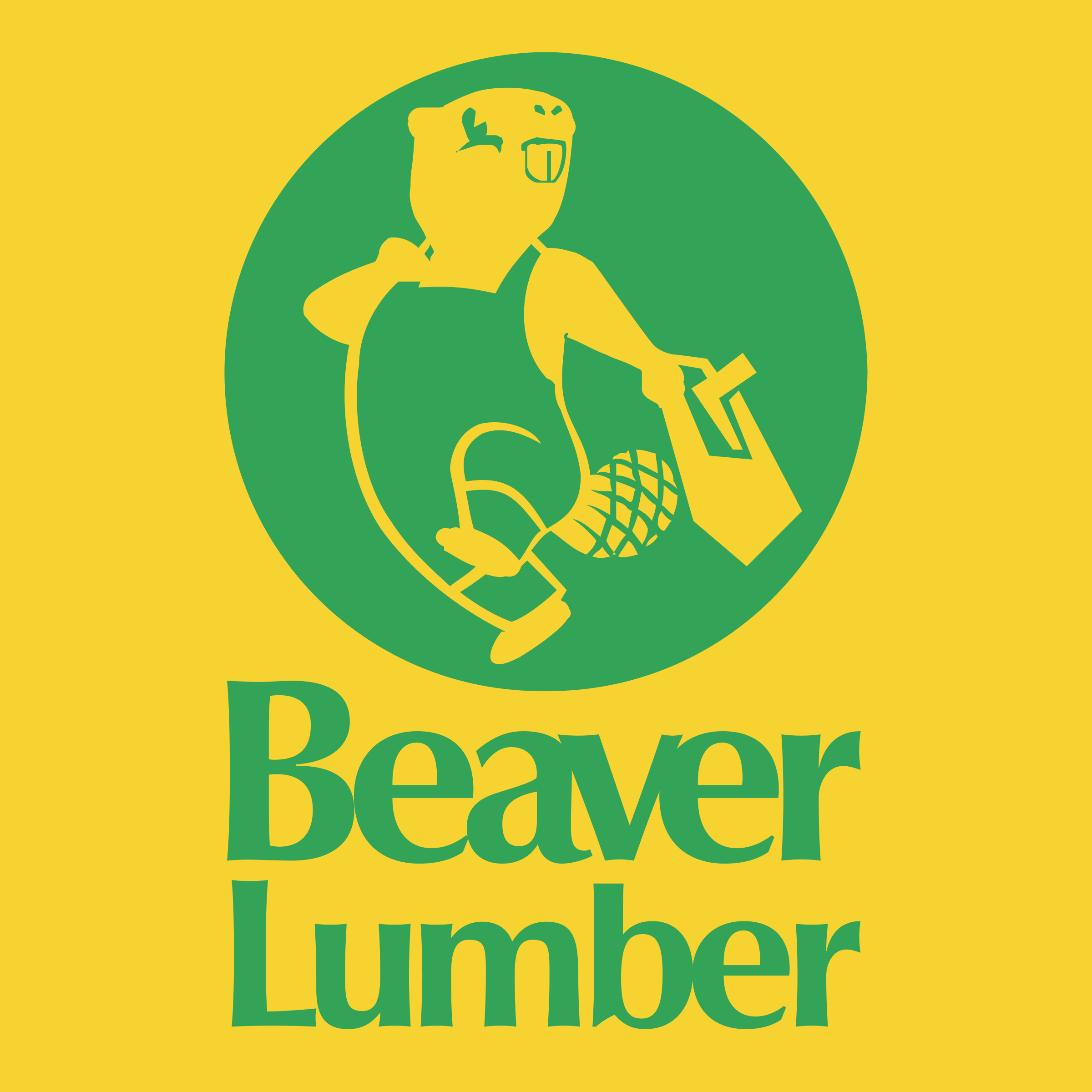Beaver Lumber Logo PNG Transparent & SVG Vector - Freebie Supply