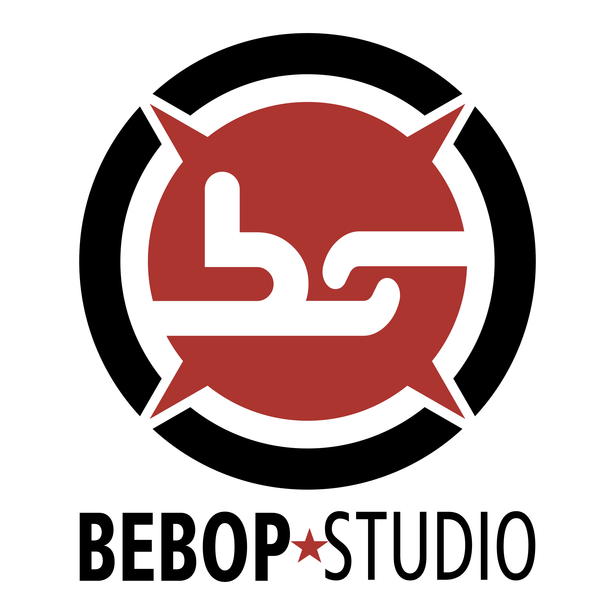 Bebop Studio Logo PNG Transparent & SVG Vector - Freebie Supply