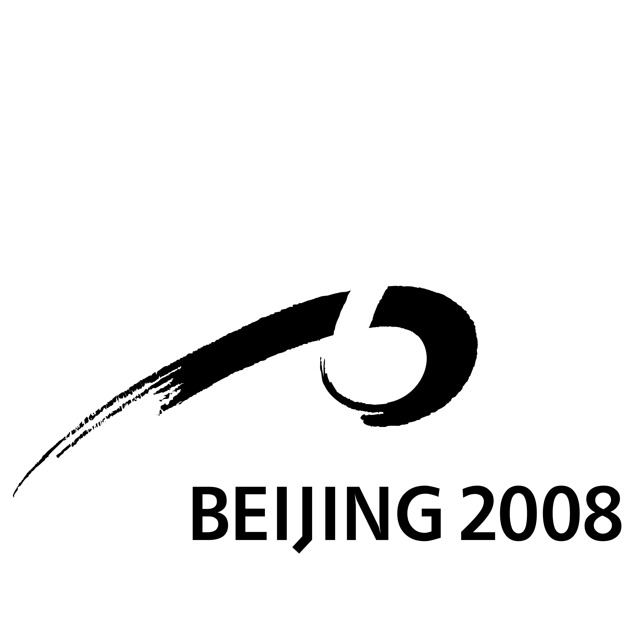 Beijing 2008 02 Logo PNG Transparent & SVG Vector - Freebie Supply