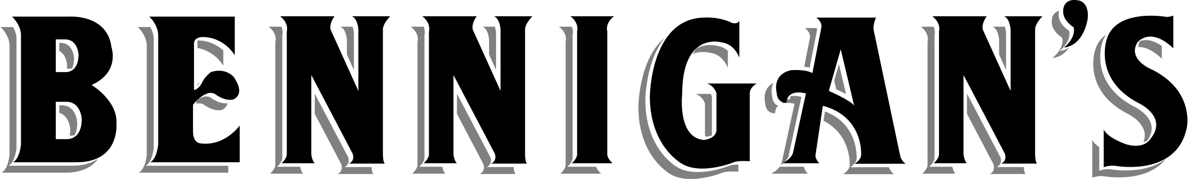 Bennigans 3 Logo PNG Transparent & SVG Vector - Freebie Supply