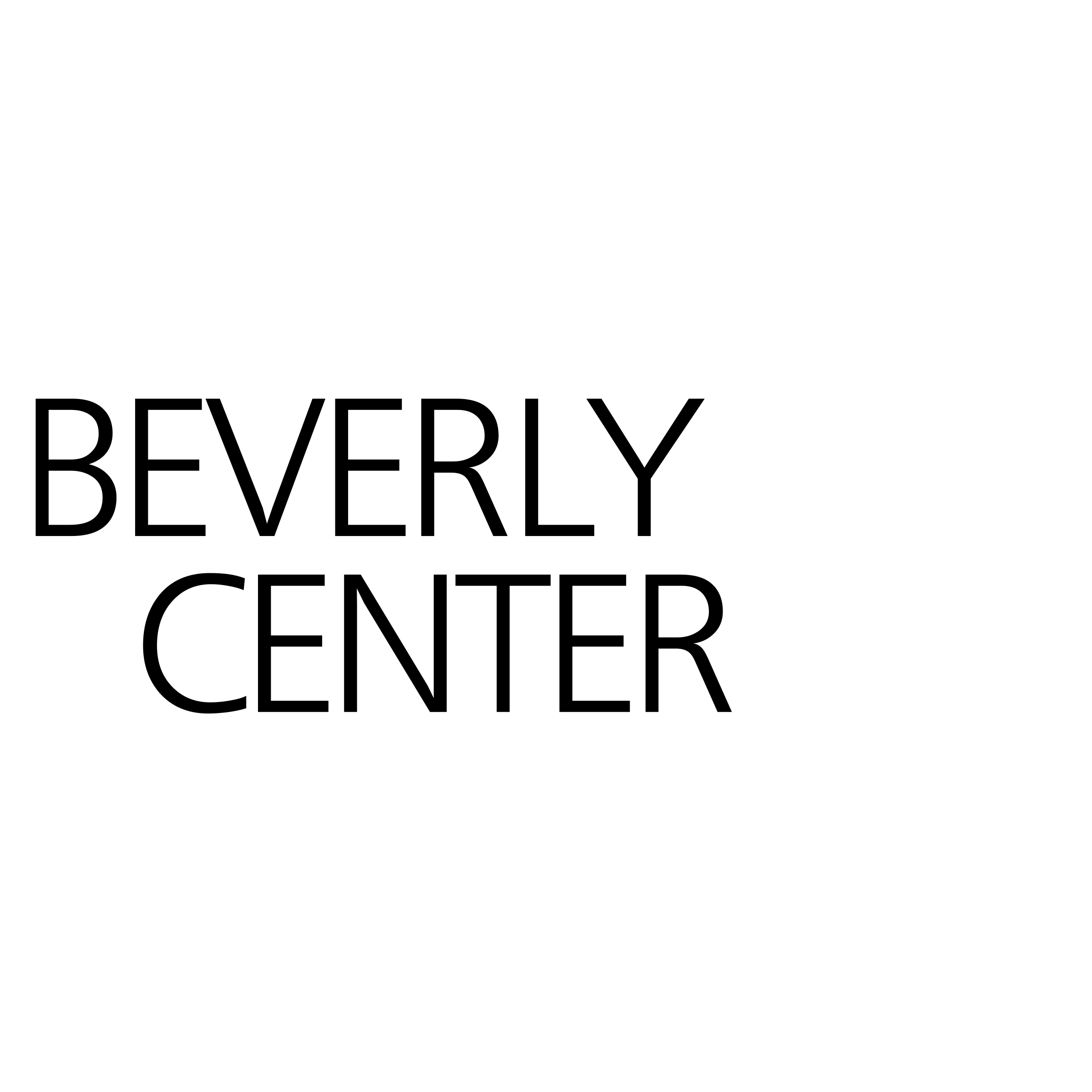 Beverly Center Logo PNG Transparent & SVG Vector - Freebie Supply