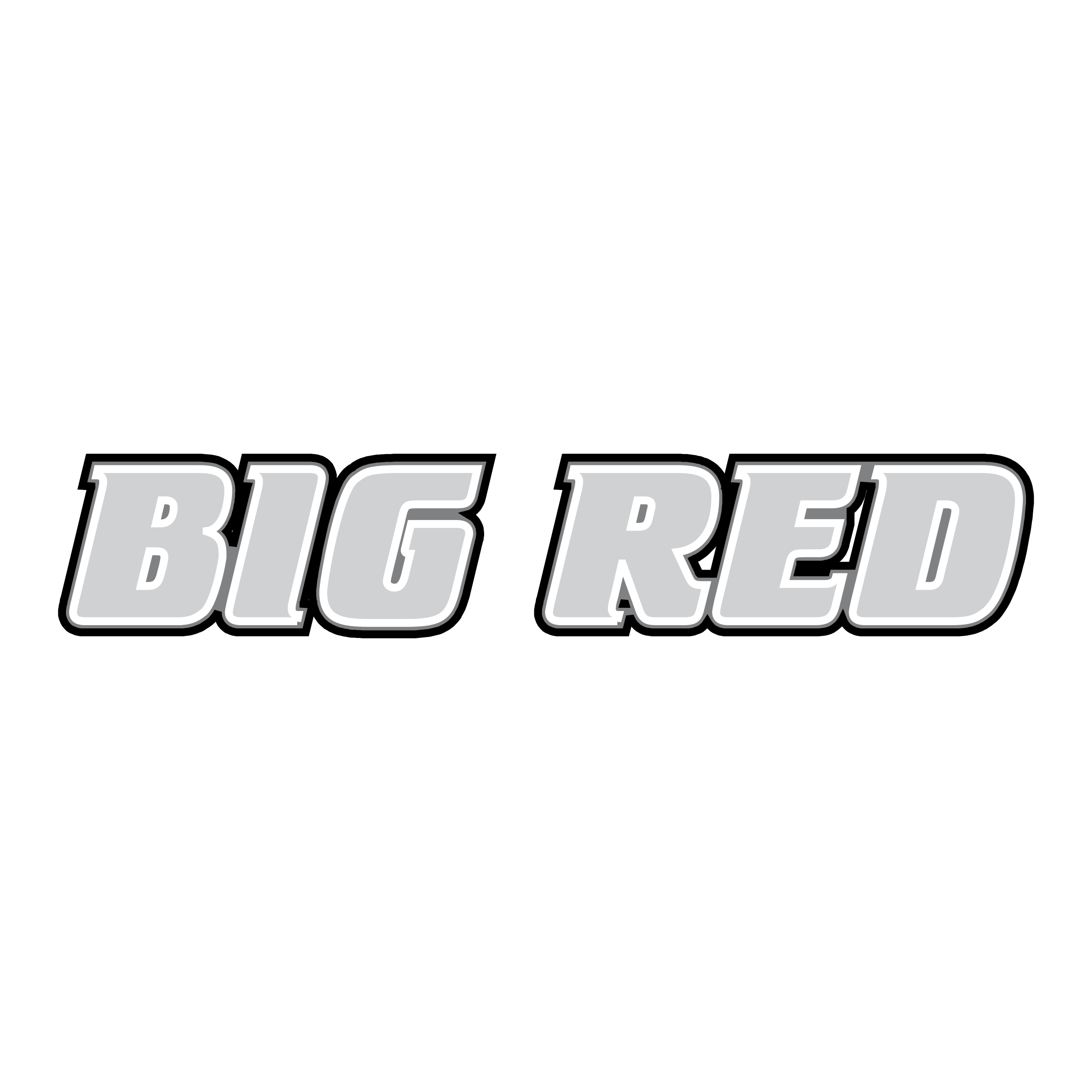 Big Red 03 Logo PNG Transparent & SVG Vector - Freebie Supply