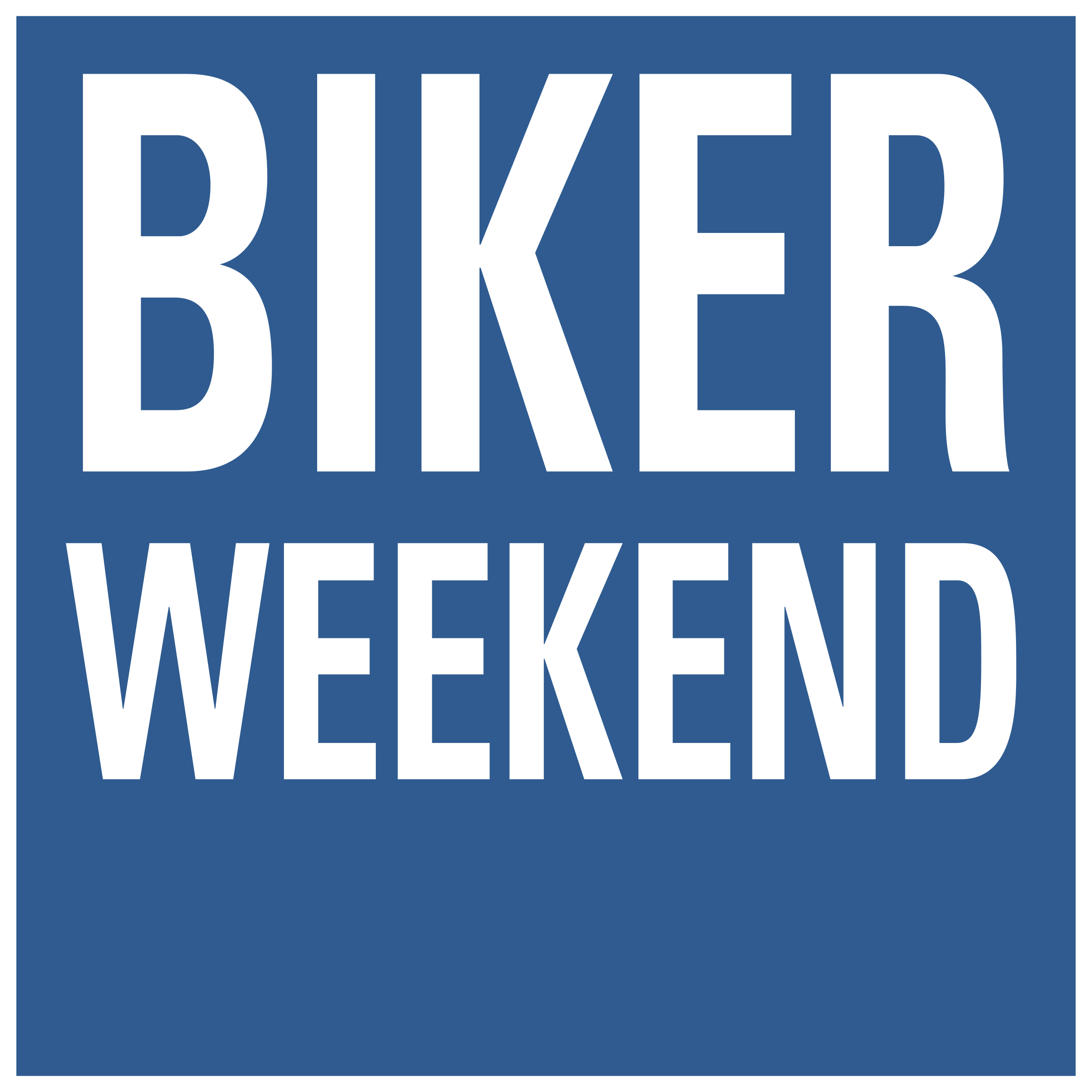 Biker Weekend Logo PNG Transparent & SVG Vector - Freebie Supply