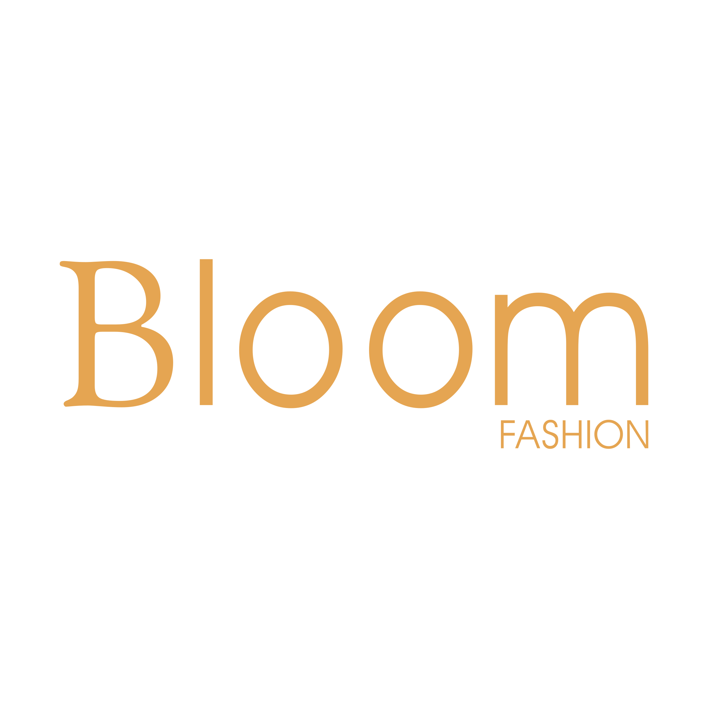 Bloom Fashion Logo PNG Transparent & SVG Vector - Freebie Supply