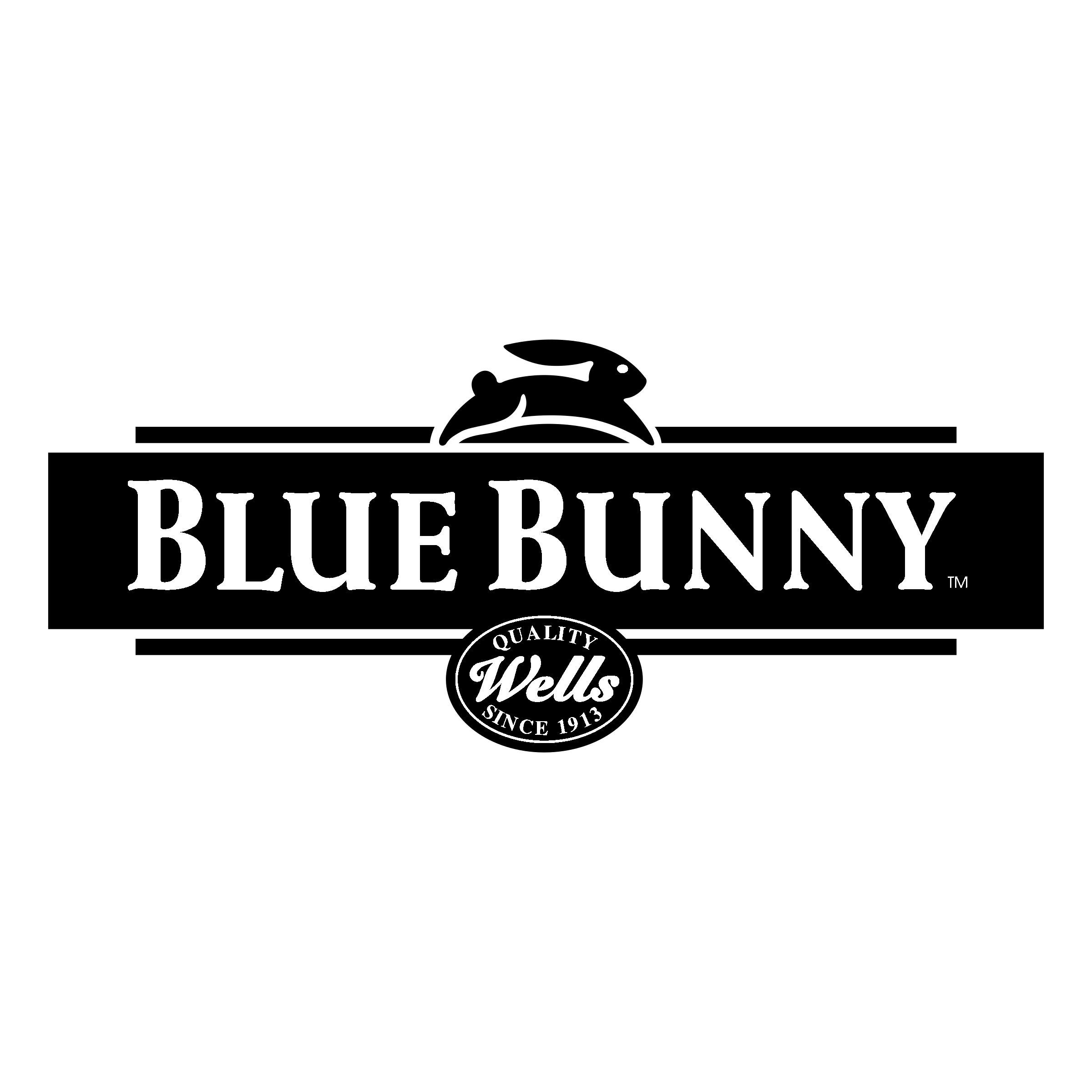 Blue Bunny Logo Blue Bunny PNG, Vector, PSD, And Clipart With