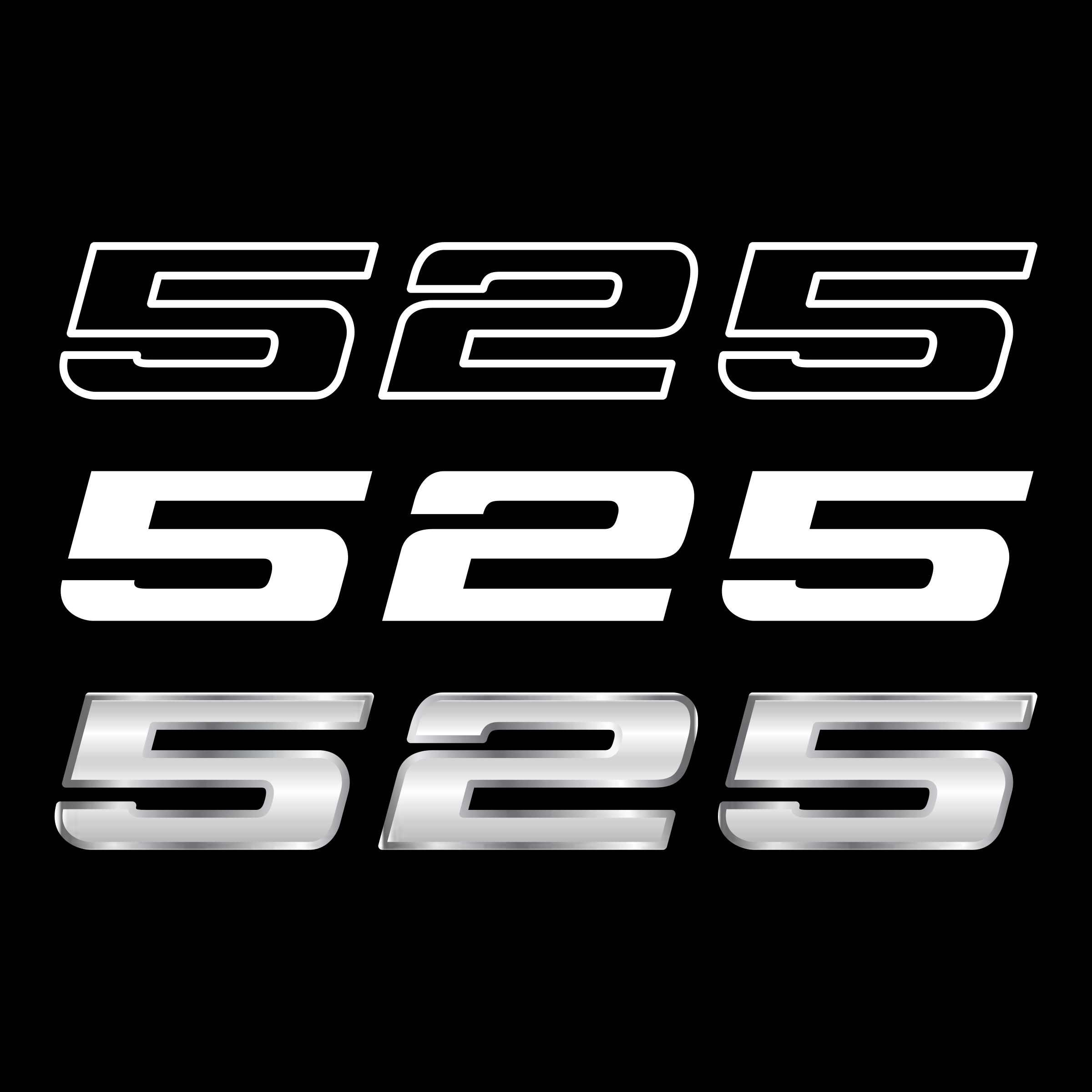 BMW 525 01 Logo PNG Transparent & SVG Vector - Freebie Supply