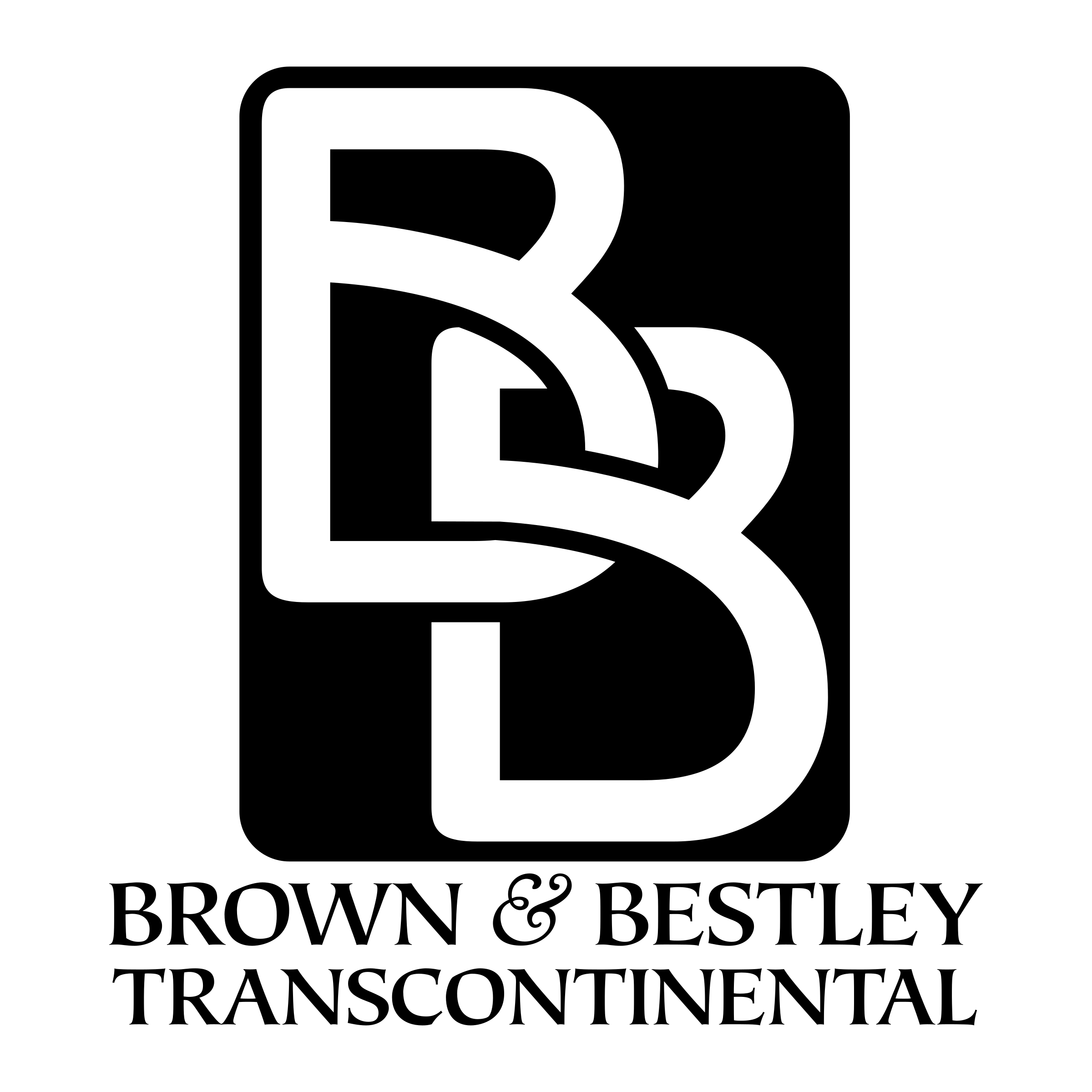 Brown & Bestley Transcontinental Logo PNG Transparent & SVG Vector ...