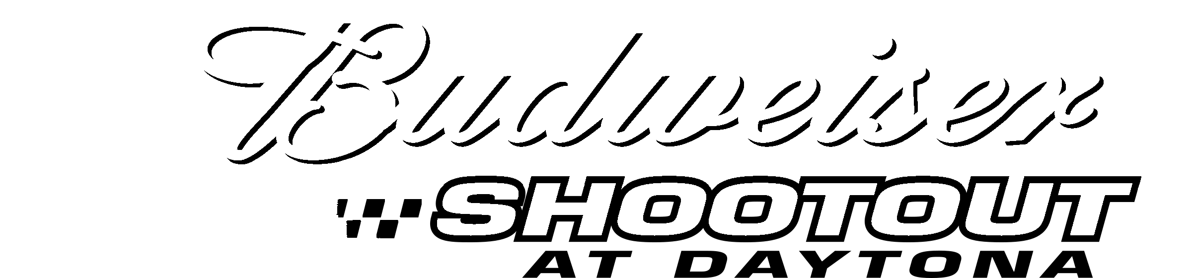 Budweiser Shootout At Daytona Logo PNG Transparent & SVG Vector ...