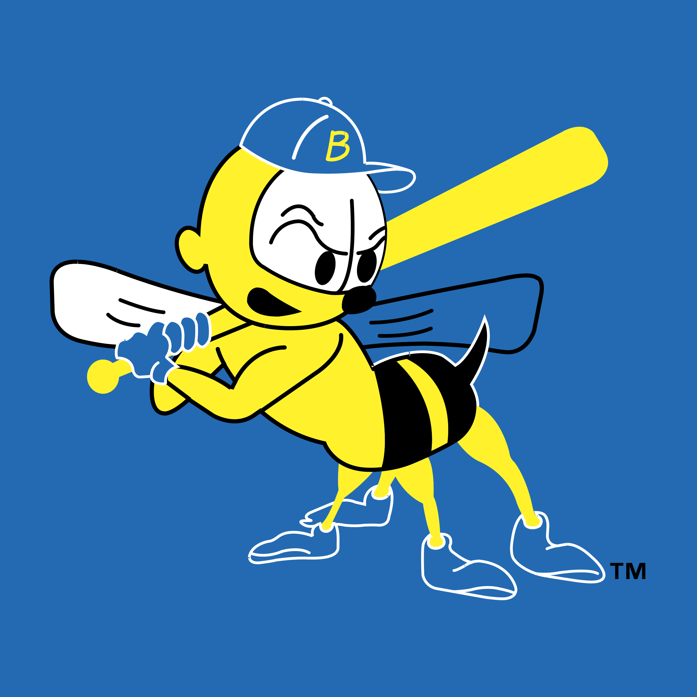 Burlington Bees Logo PNG Transparent & SVG Vector - Freebie Supply