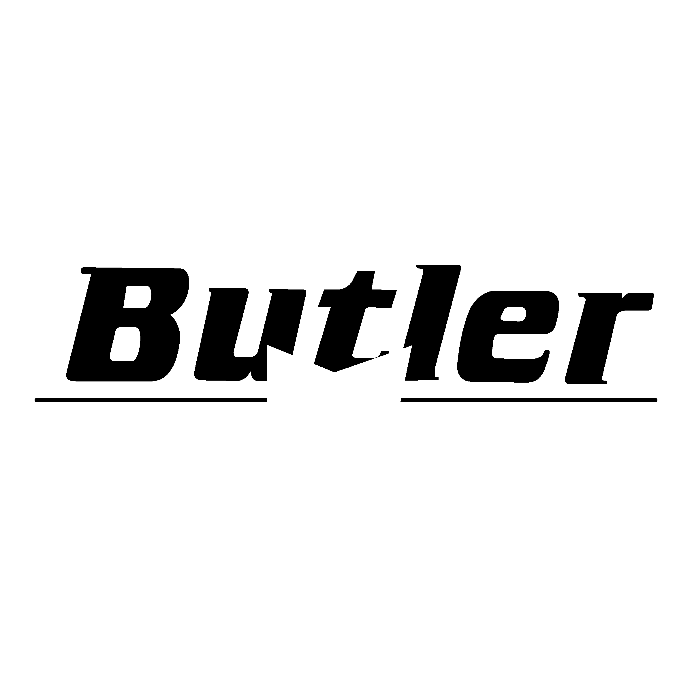 Butler 02 Logo PNG Transparent & SVG Vector - Freebie Supply