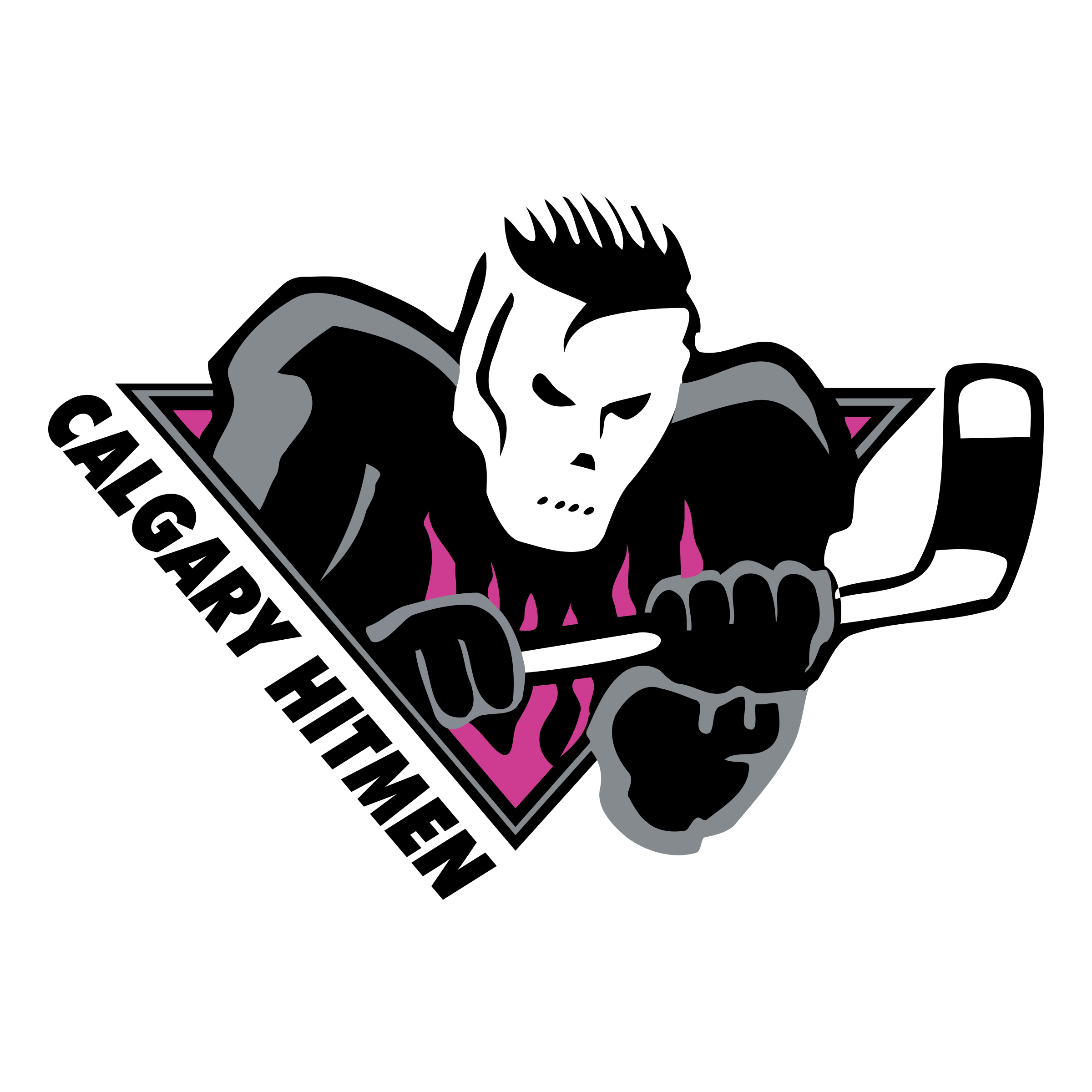 Calgary Hitmen Logo PNG Transparent & SVG Vector - Freebie Supply