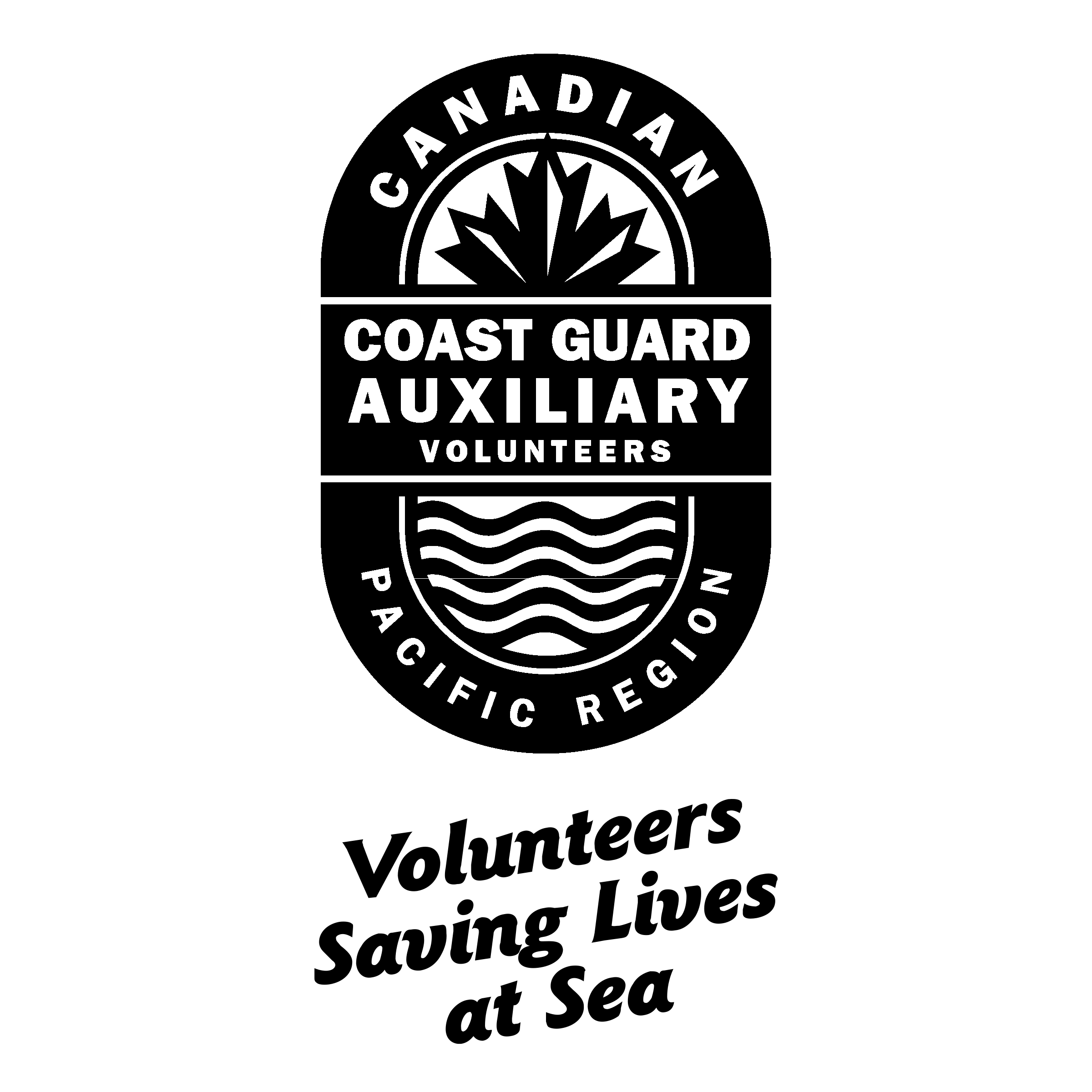 Coast Guard Aux Logo A Coast Guard Auxiliary Insignia Is Seen On The