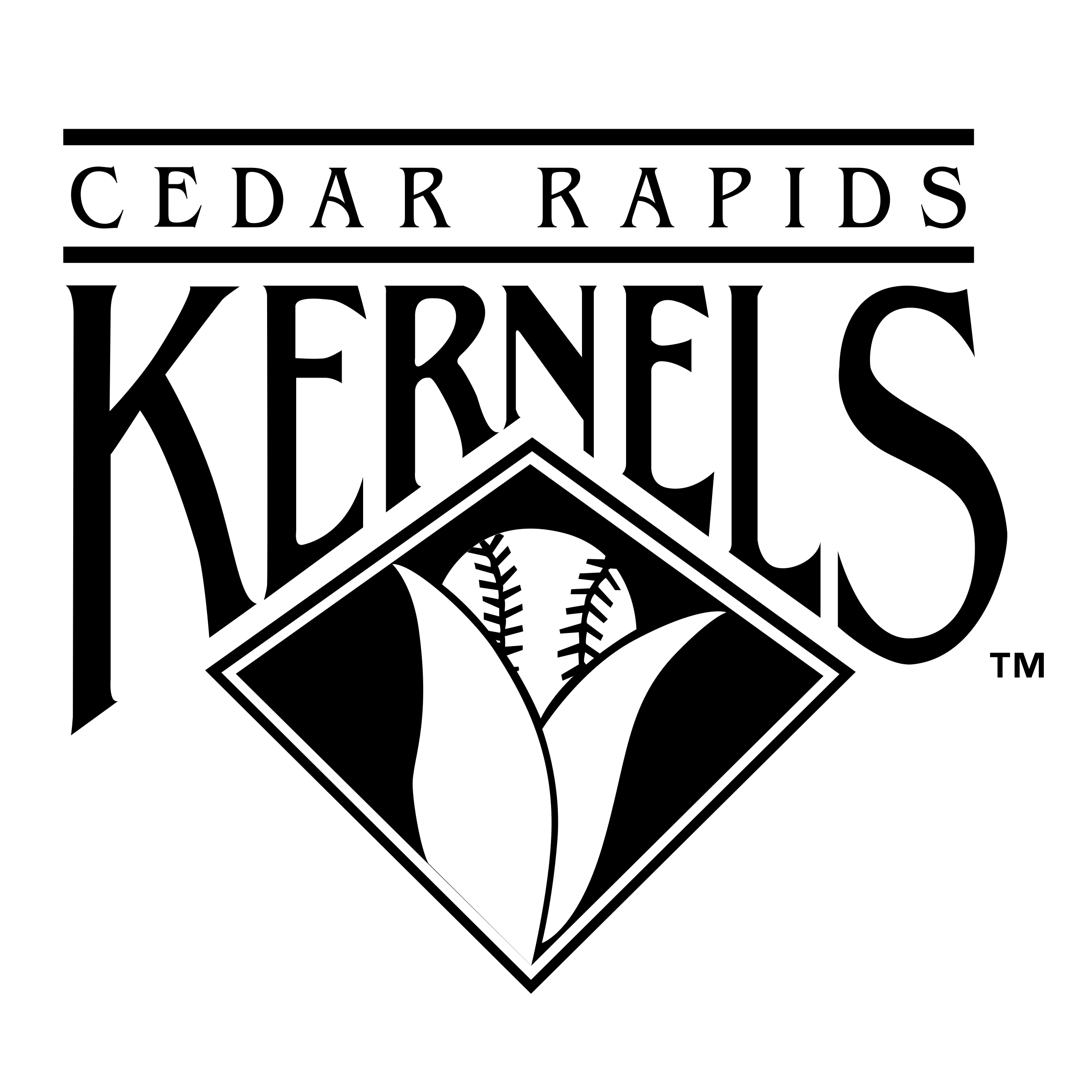 Cedar Rapids Kernels Logo PNG Transparent & SVG Vector - Freebie Supply