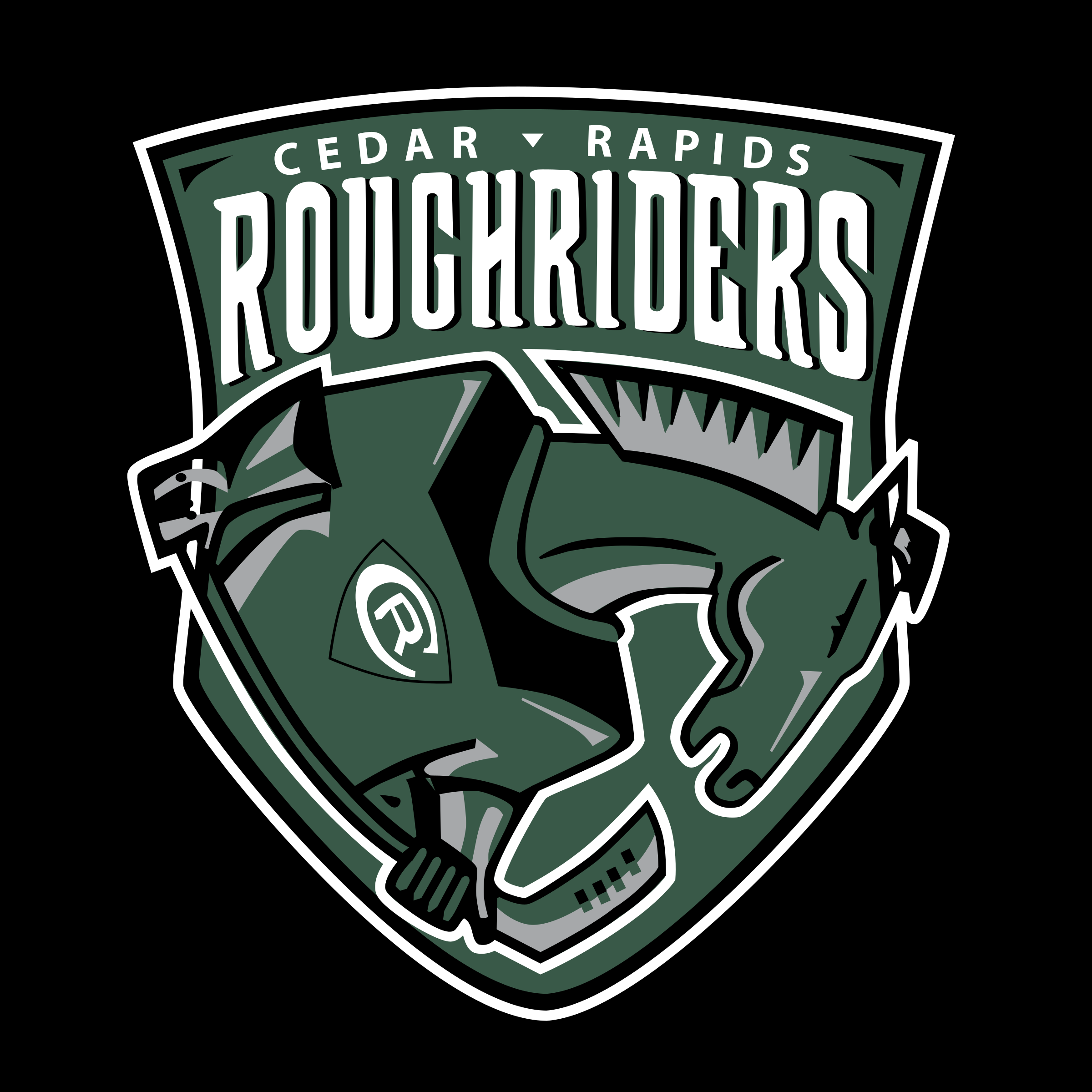 Cedar Rapids RoughRiders Logo PNG Transparent & SVG Vector - Freebie Supply