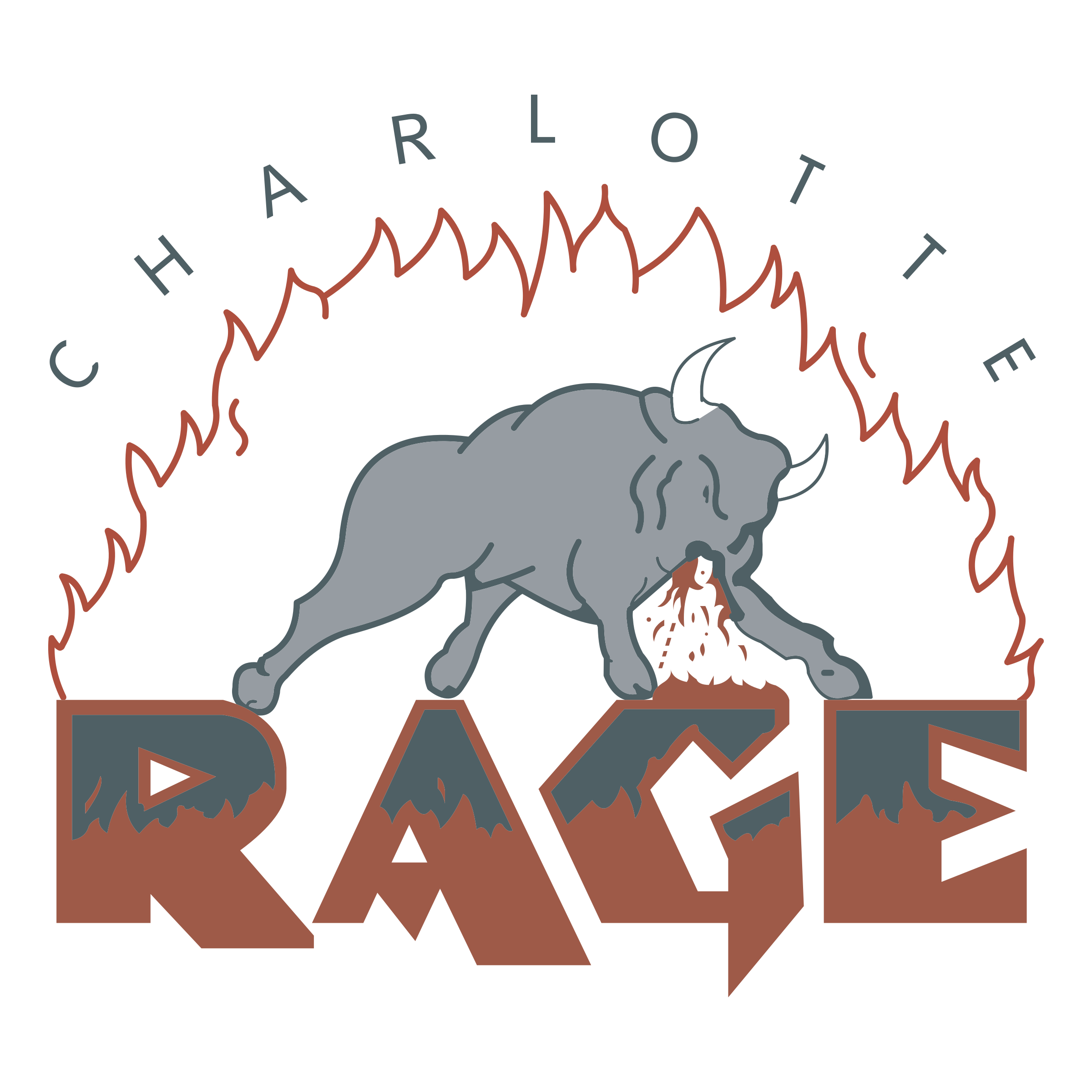 Charlotte Rage Logo PNG Transparent & SVG Vector - Freebie Supply