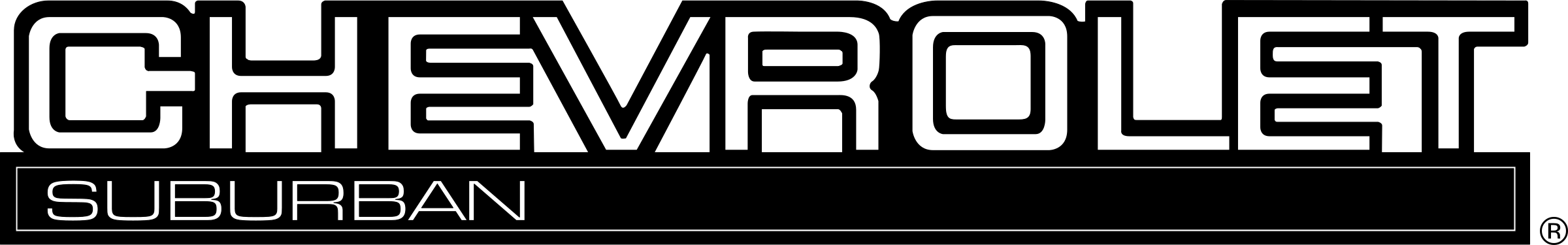 Chevrolet Suburban Logo PNG Transparent & SVG Vector - Freebie Supply