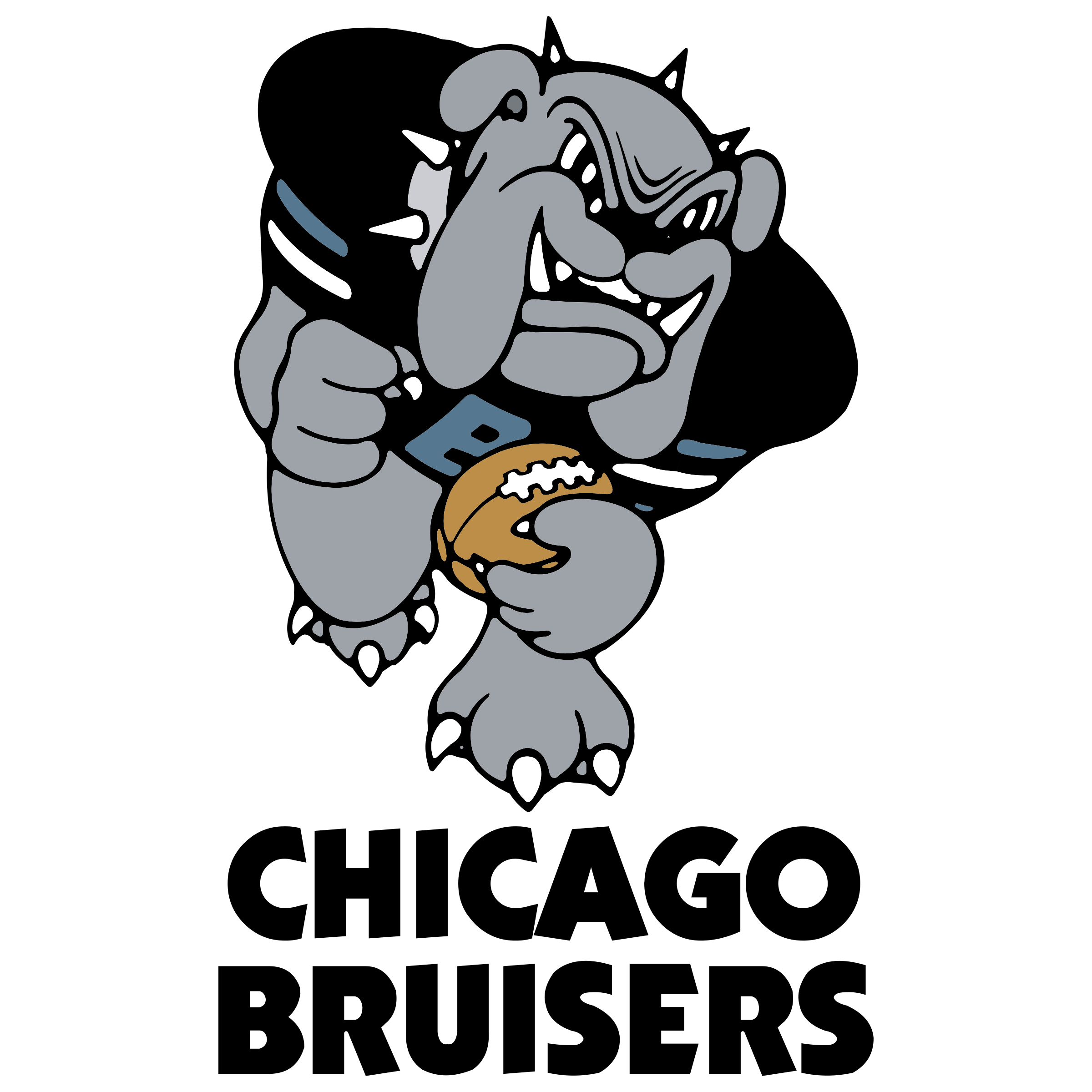 Chicago Bruisers Logo PNG Transparent & SVG Vector - Freebie Supply
