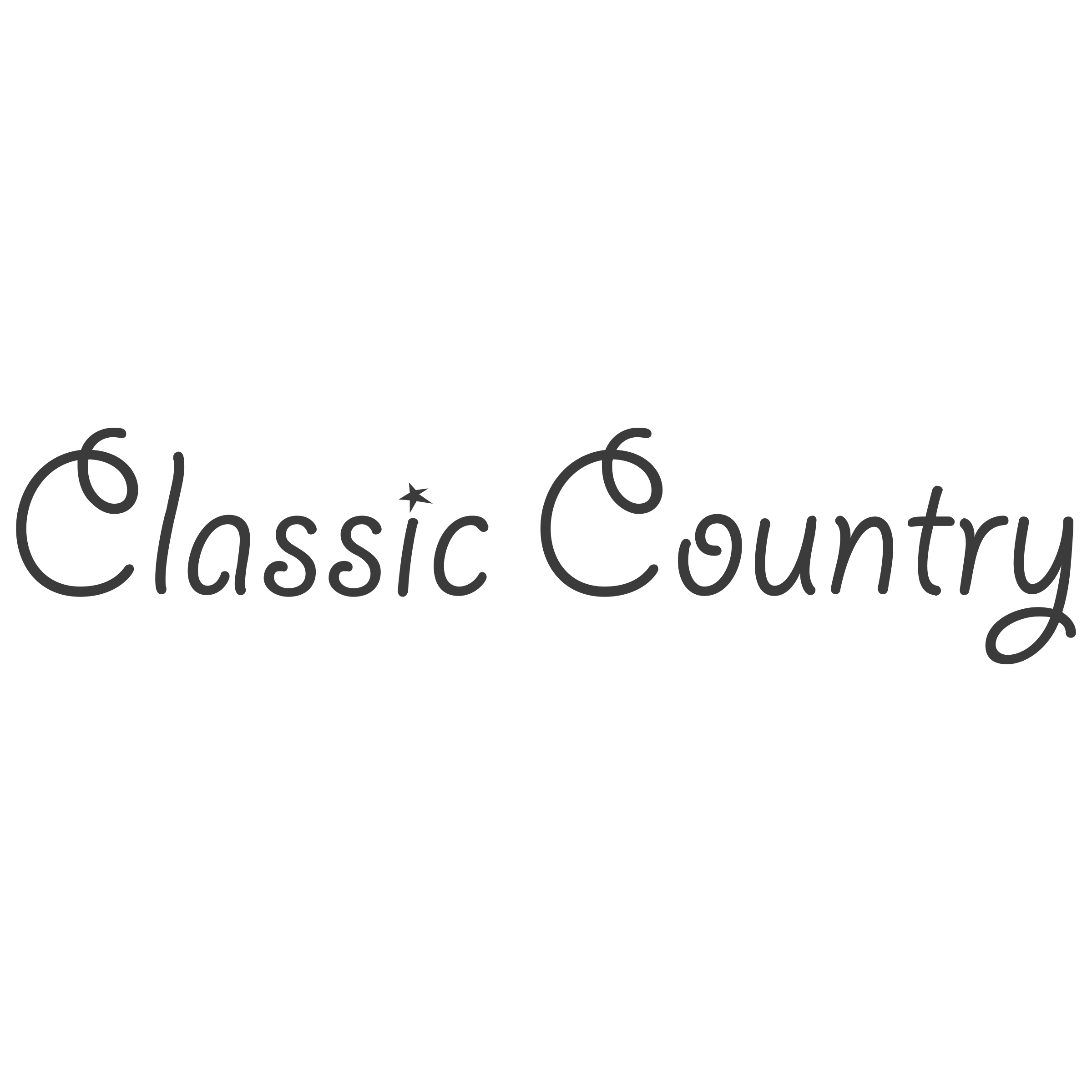 Classic Country Logo PNG Transparent & SVG Vector - Freebie Supply
