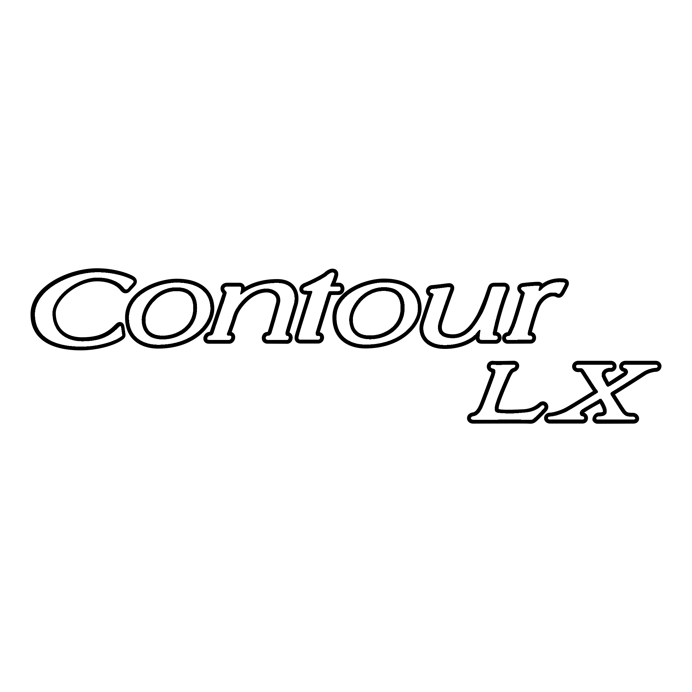 Contour LX Logo PNG Transparent & SVG Vector - Freebie Supply