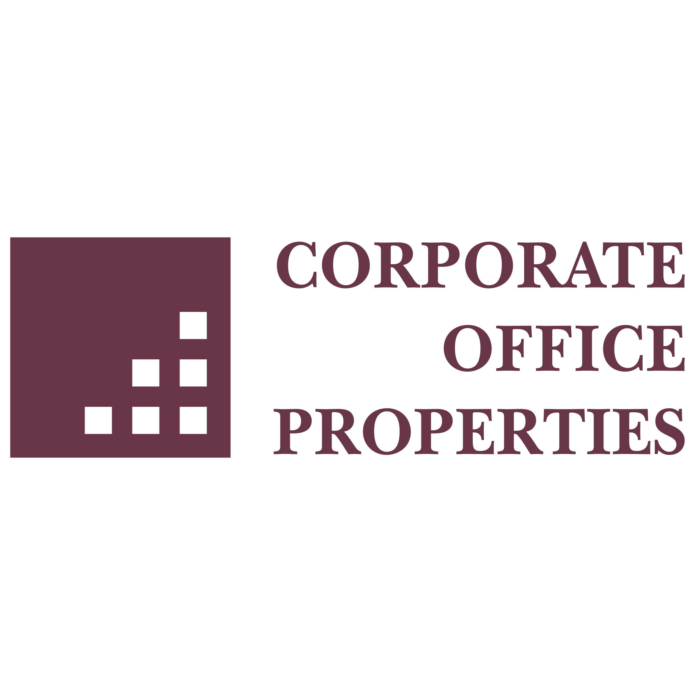 Corporate Office Properties Logo PNG Transparent & SVG Vector - Freebie ...
