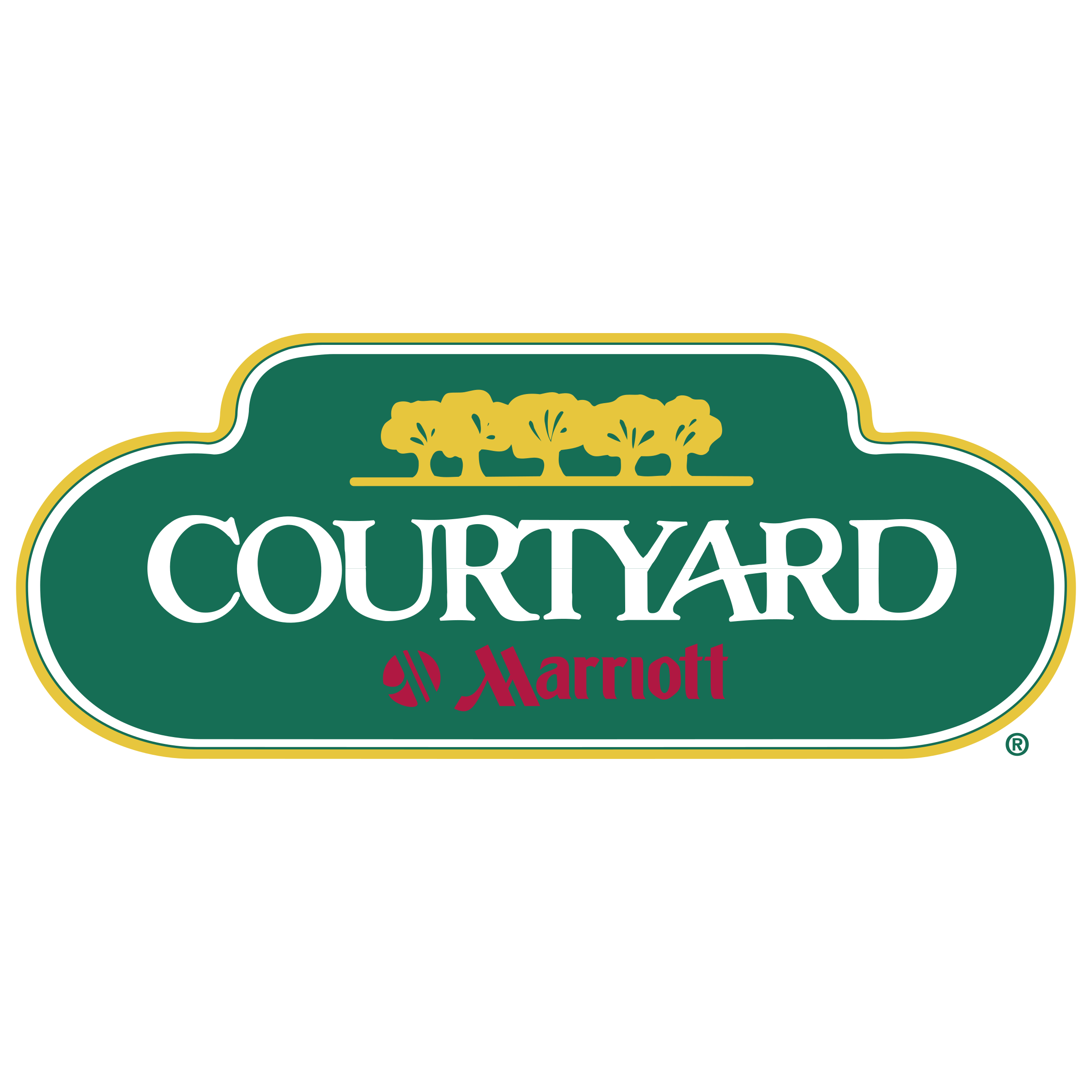 Courtyard Logo PNG Transparent & SVG Vector - Freebie Supply