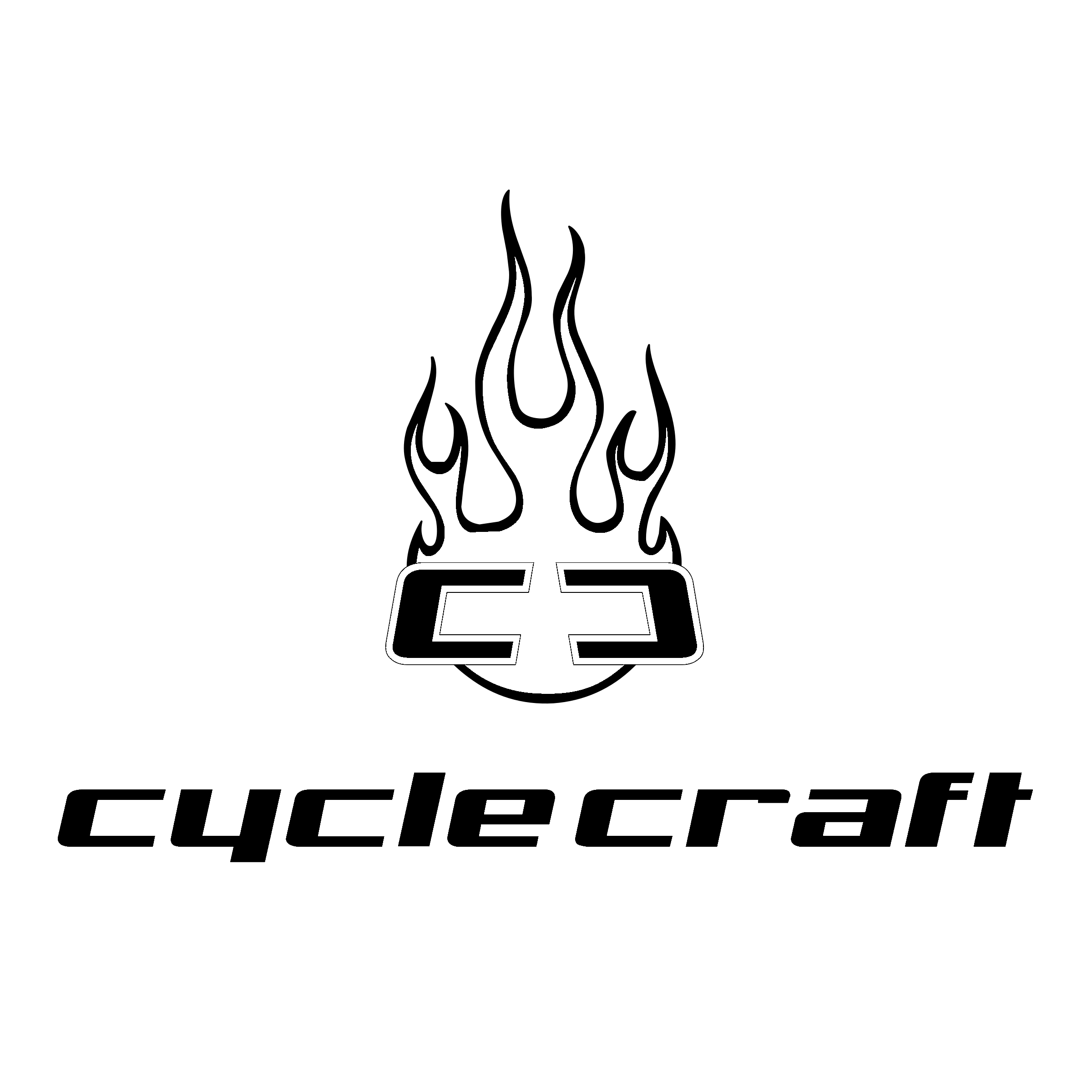 Cyclecraft Bicycles Logo PNG Transparent & SVG Vector - Freebie Supply