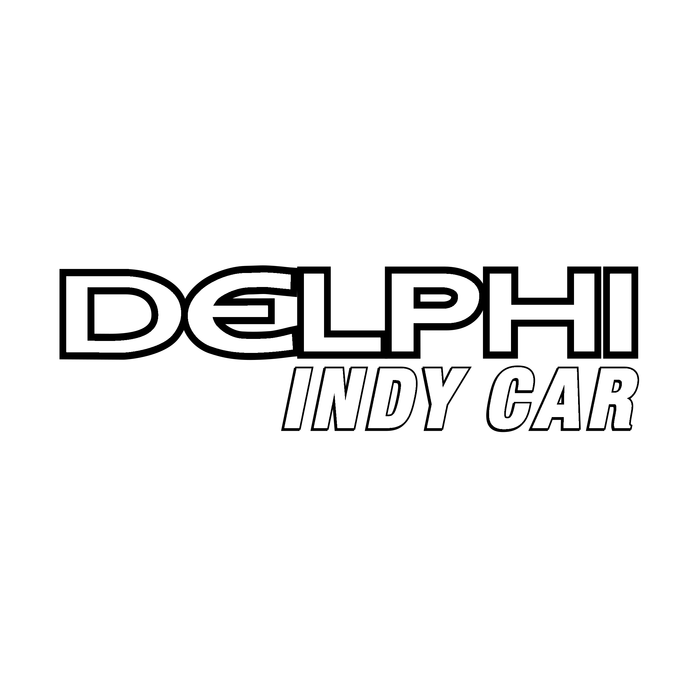Delphi Indy Car Logo PNG Transparent & SVG Vector - Freebie Supply