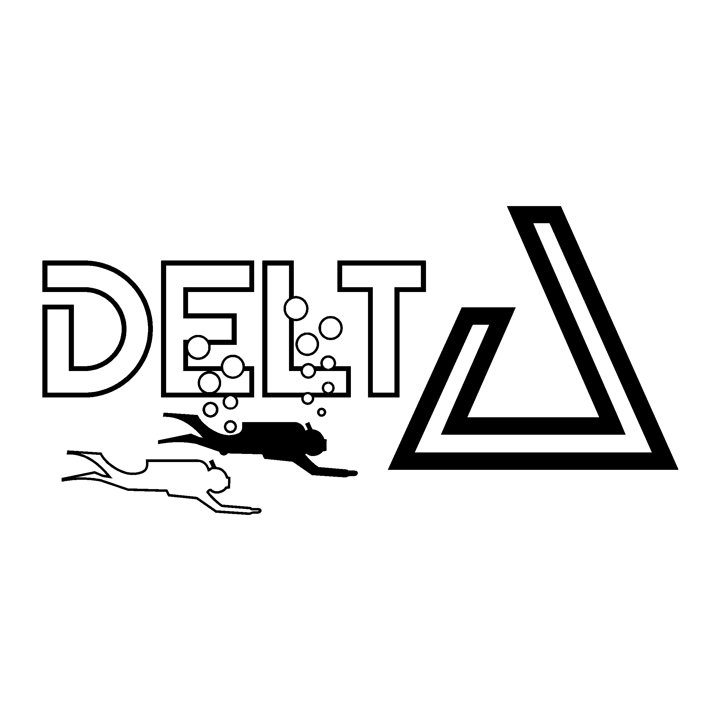 Delta Duikteam Logo PNG Transparent & SVG Vector - Freebie Supply