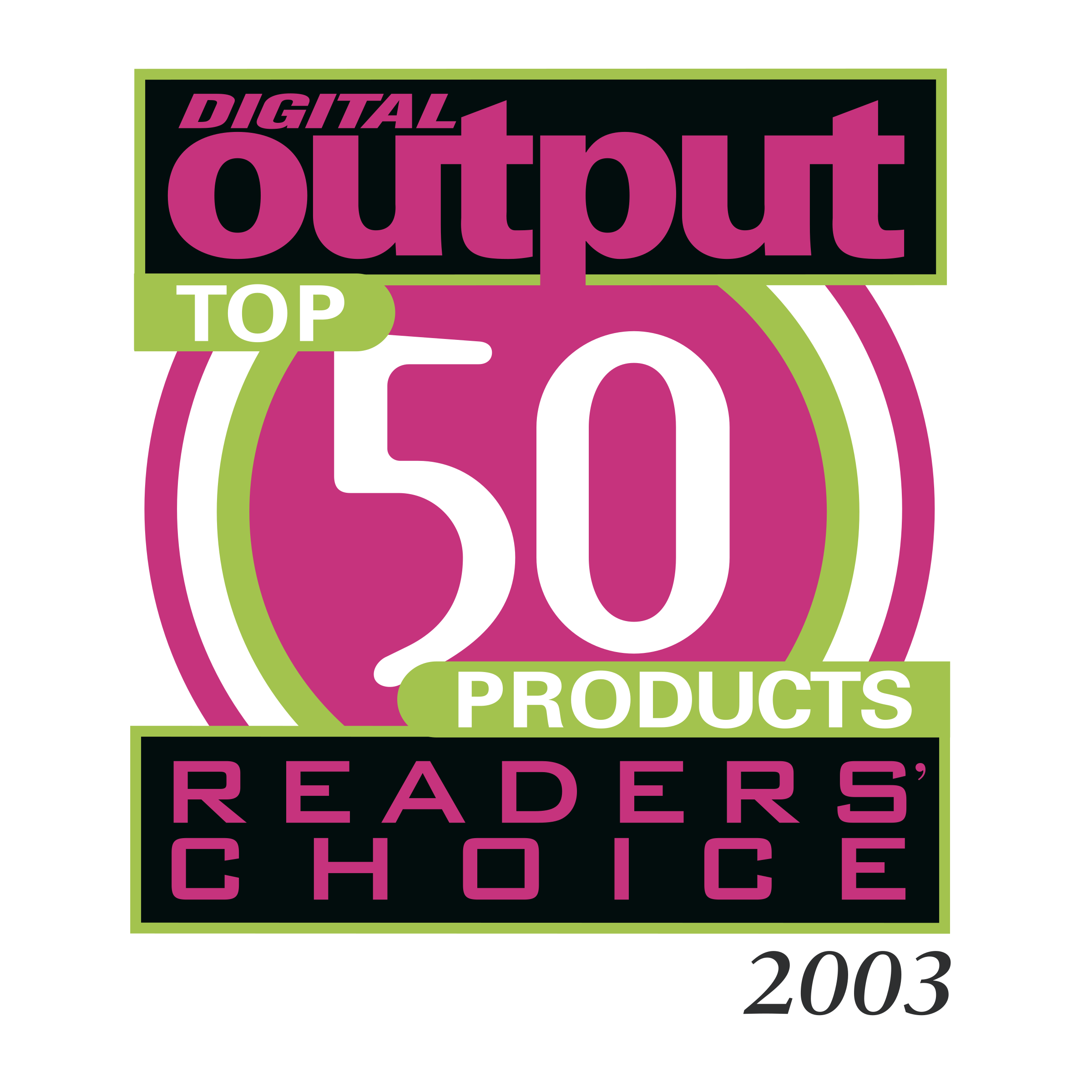 Digital Output Readers Choice Logo PNG Transparent & SVG Vector ...